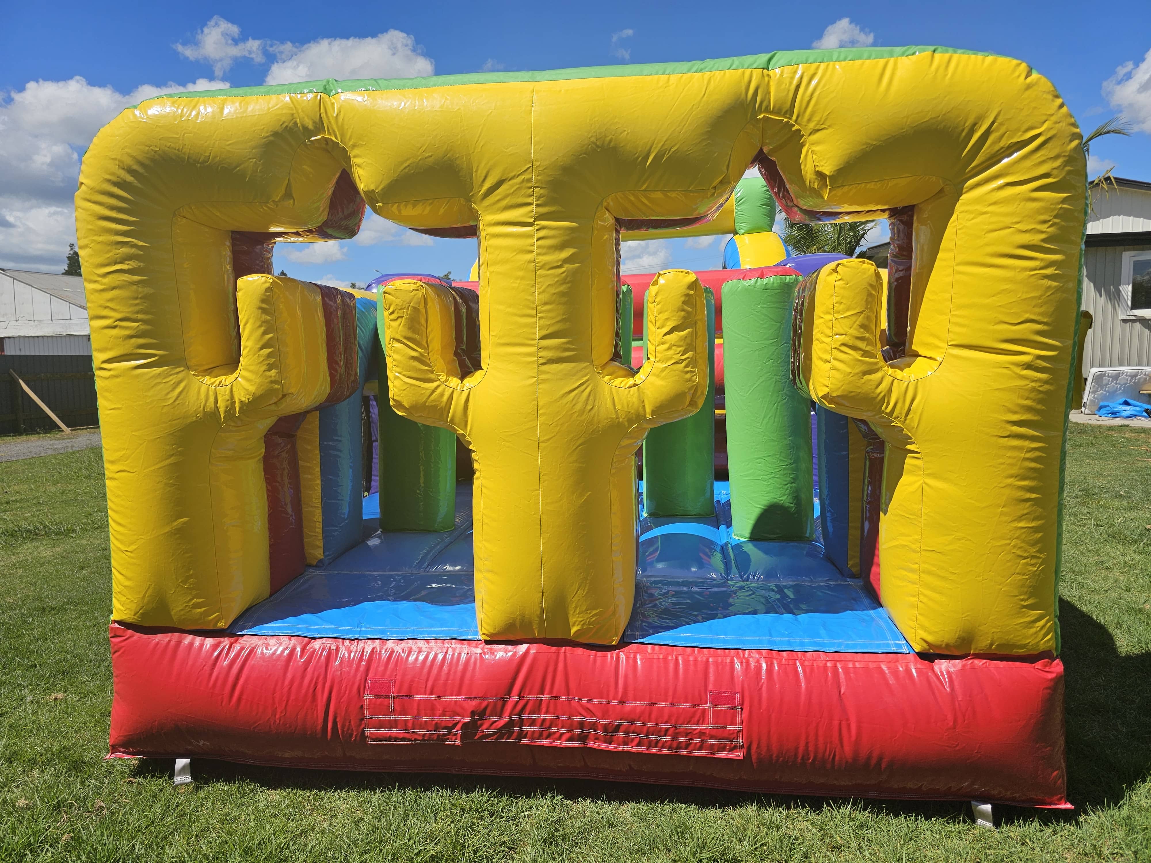 Retro Mini Obstacle Course - Hire in Auckland, New Zealand | A1 BOUNCY ...