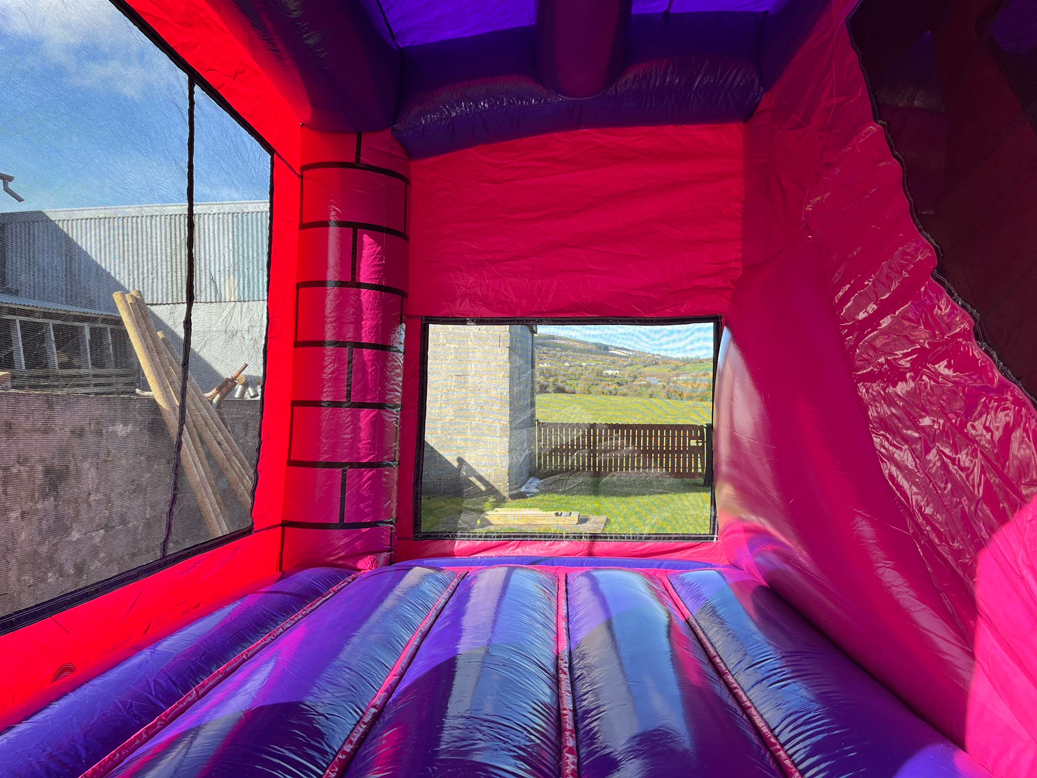 16ft x 18ft Princess Castle 3D Combi - Bouncy Castle Hire in Mayo, Castlebar, Westport ...