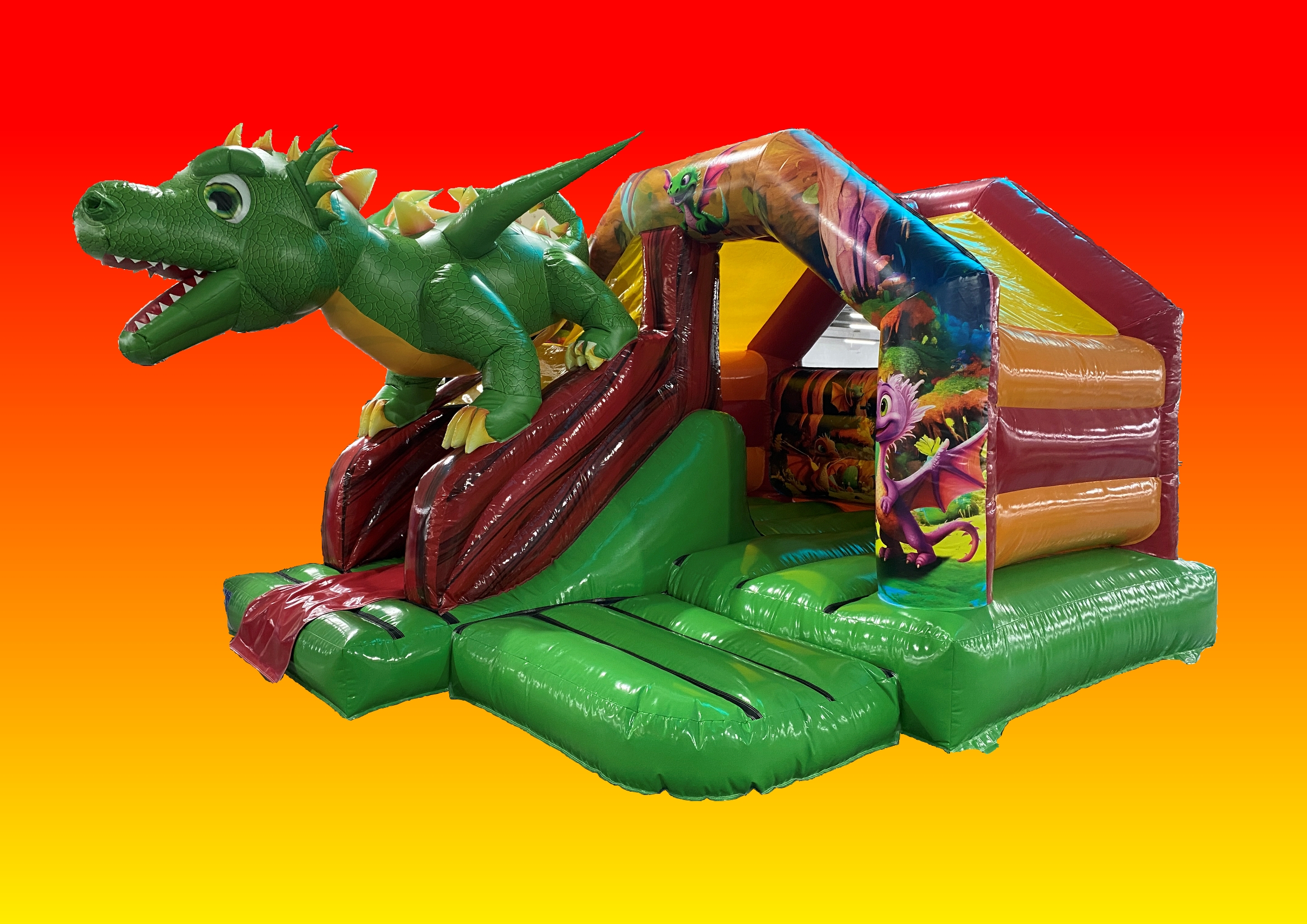Dragon package - Best Bouncy Castle Hire & Rodeo Bull Hire service in ...