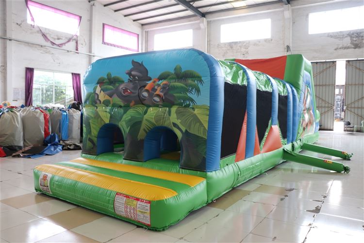Jungle Obstacle Course - Hire in Co Westmeath | ABC Bouncy Castles