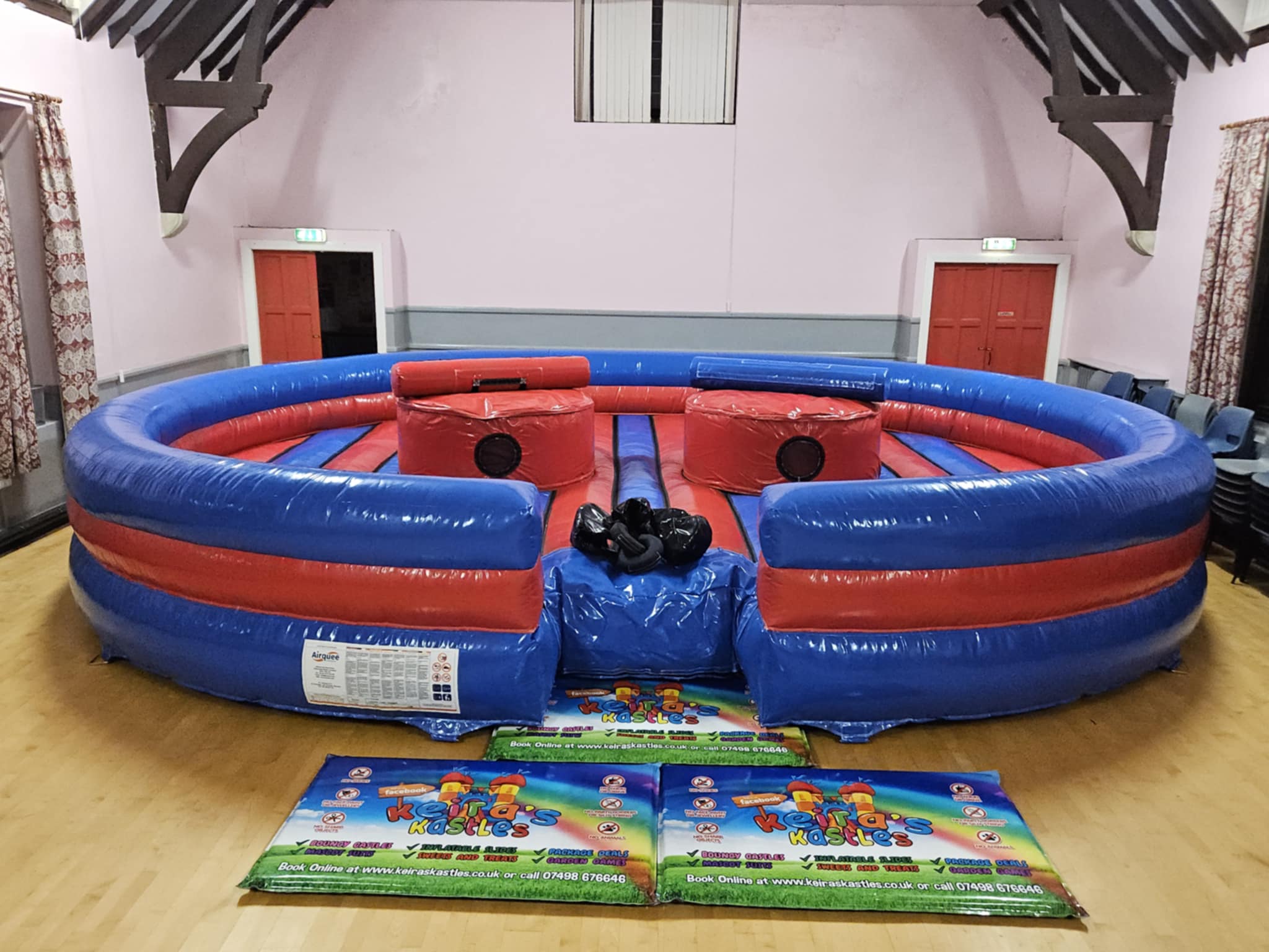 Inflatable Games - Bouncy Castle Hire in North Yorkshire | Keiras Kastles