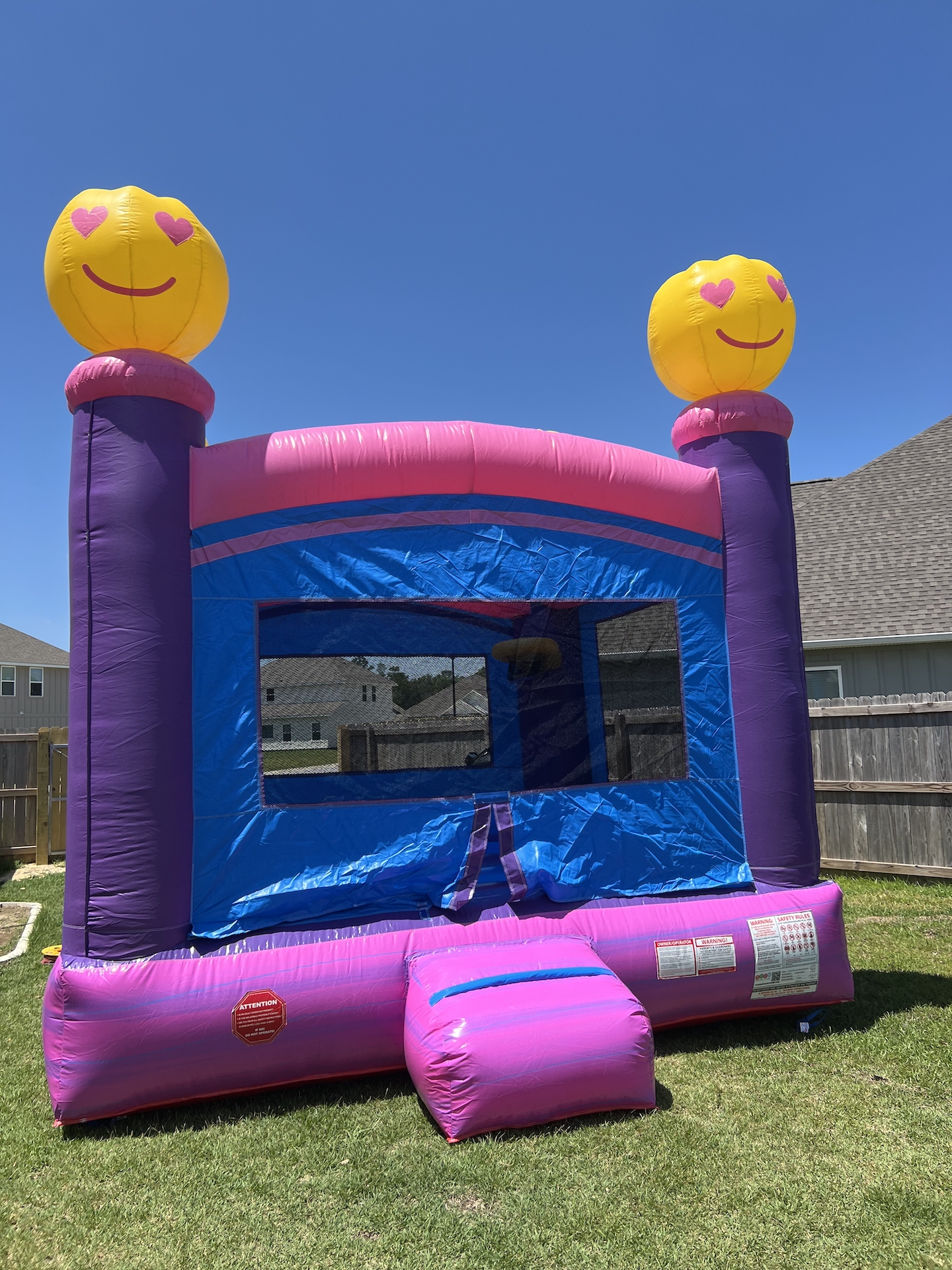 Epic Emoji Bounce House - Bounce House Hire in FL | JT Jumpers, LLC