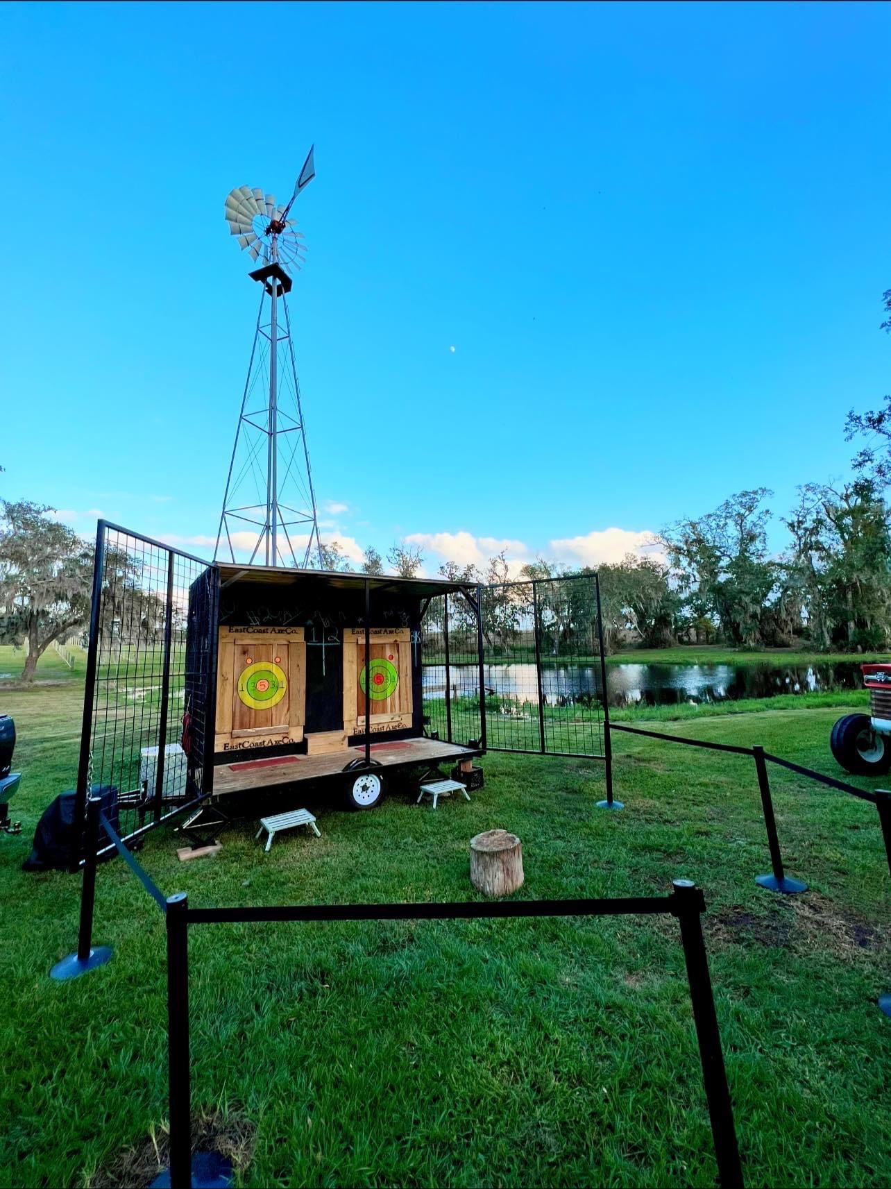 Premium Axe Throwing Experience - Best Bounce House and Water Slide ...