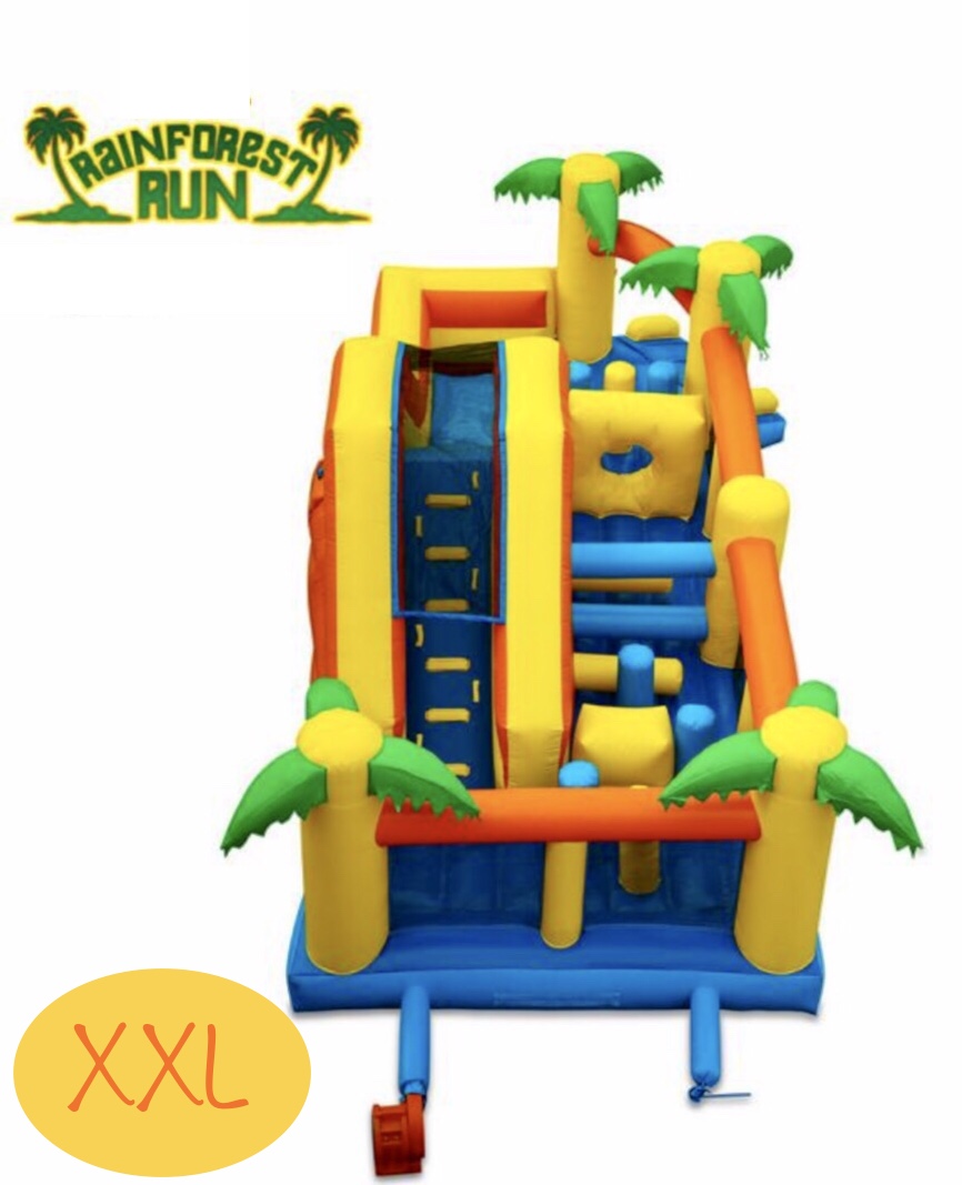 Rainforest Run Combo Obstacle Course - Inflatable Hire in Arkansas