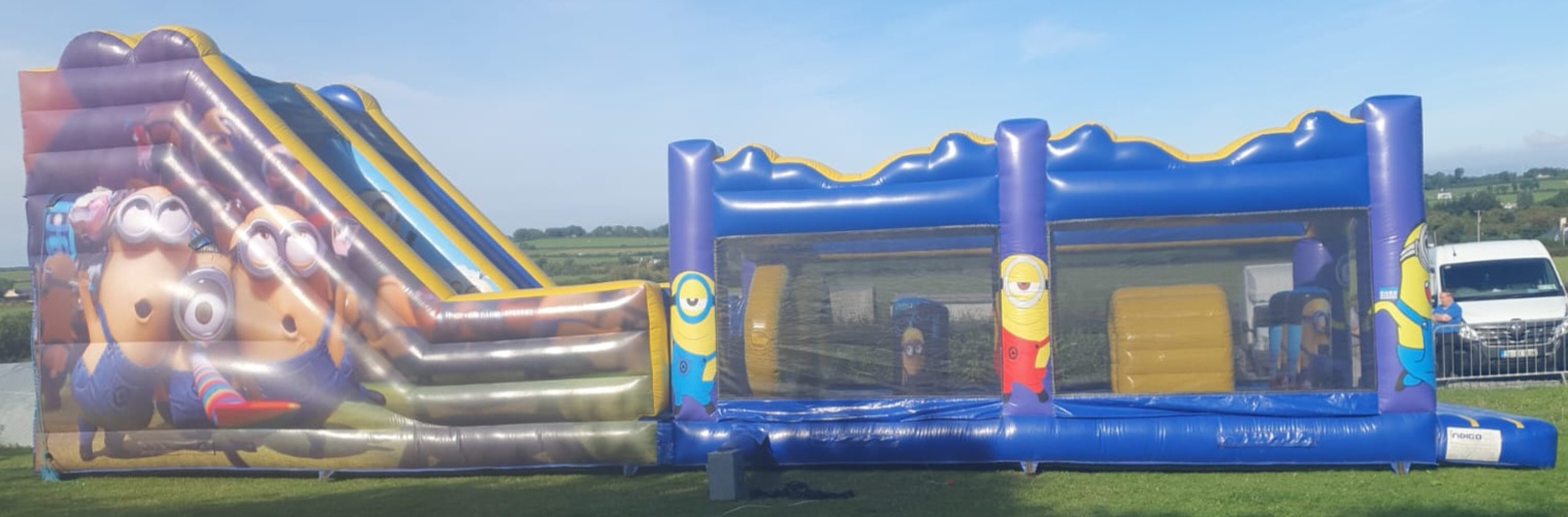 50 ft Minion's OB With Super Slide....HIRE 1 DAY AND GET SECOND DAY ...