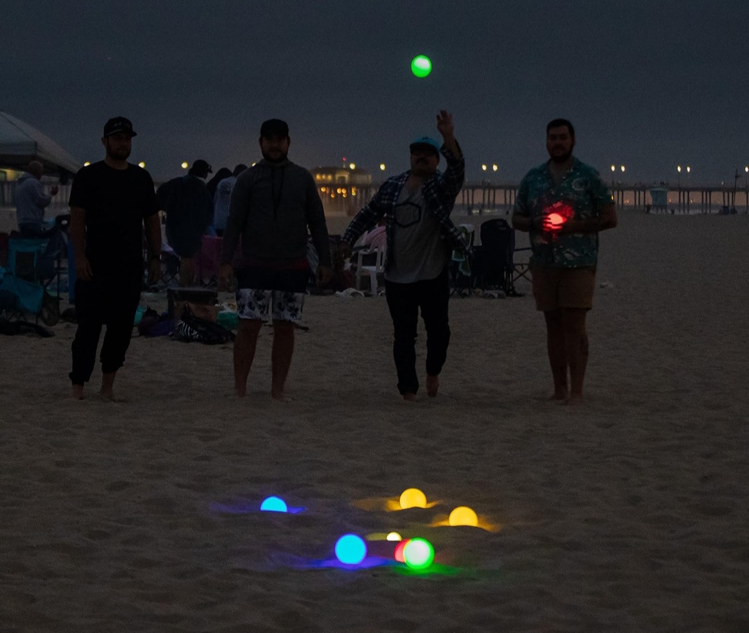 LED Bocce Ball Set - Tubular Inflatables