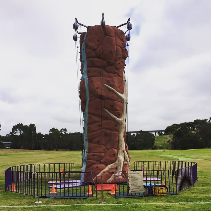 Mobile Rock Climbing Wall - Jumping Castle Hire in Melbourne, Pakenham ...