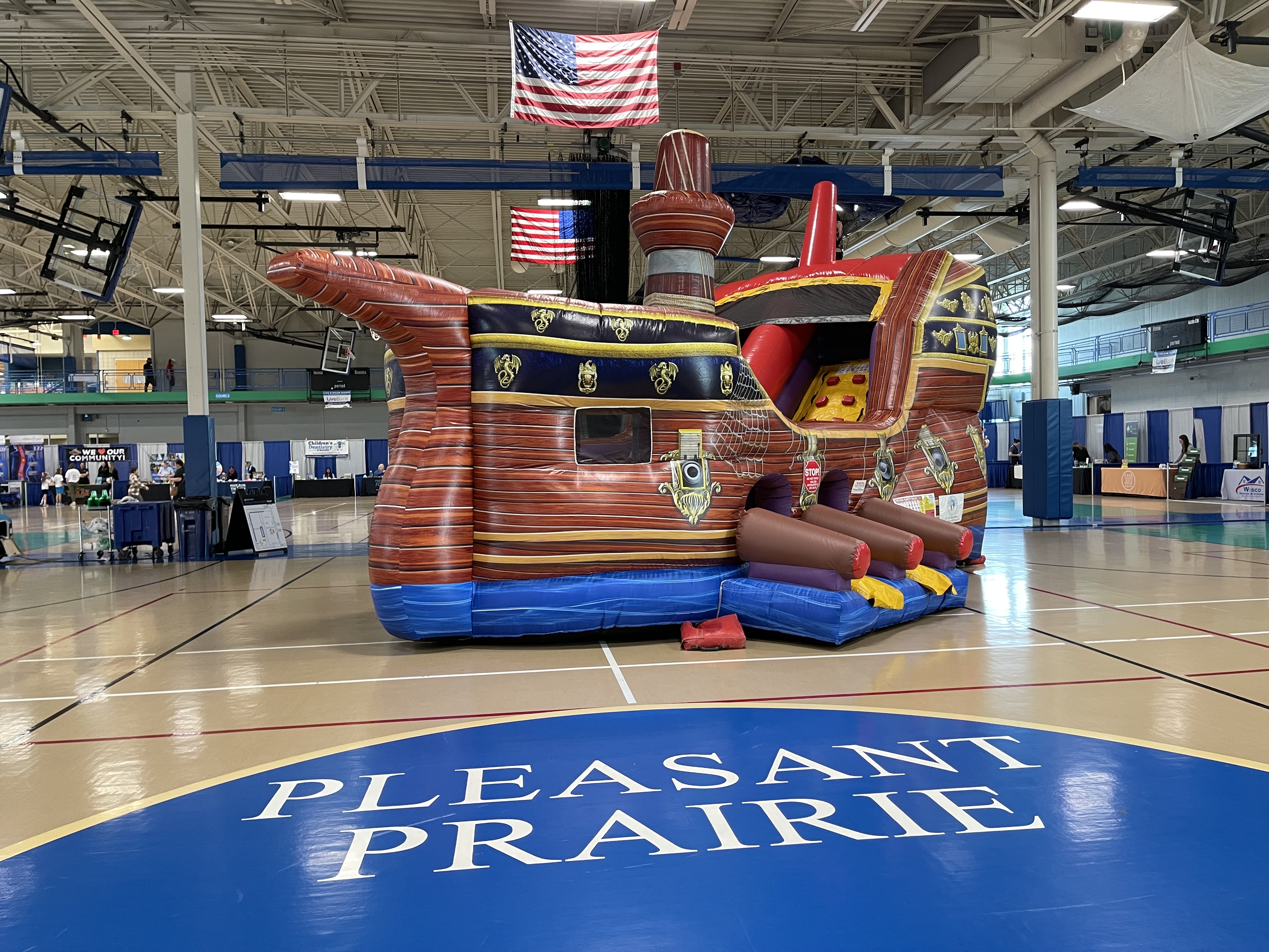 Pirate Ship Kid Zone Combo - Rentals in Wisconsion | Blue Sky ...