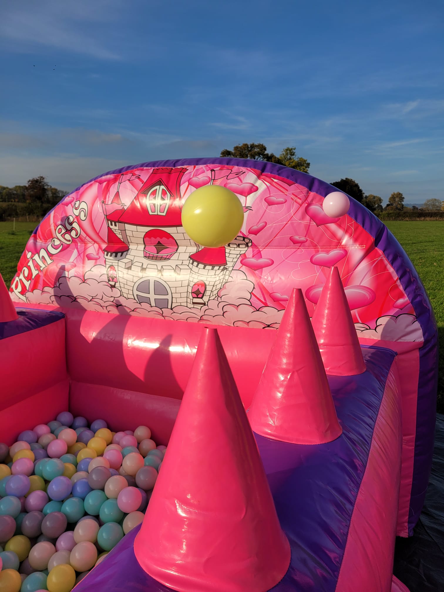 Princess Ball Pool - Bouncy Castle Hire in Somerset And Dorset | HAPPY ...