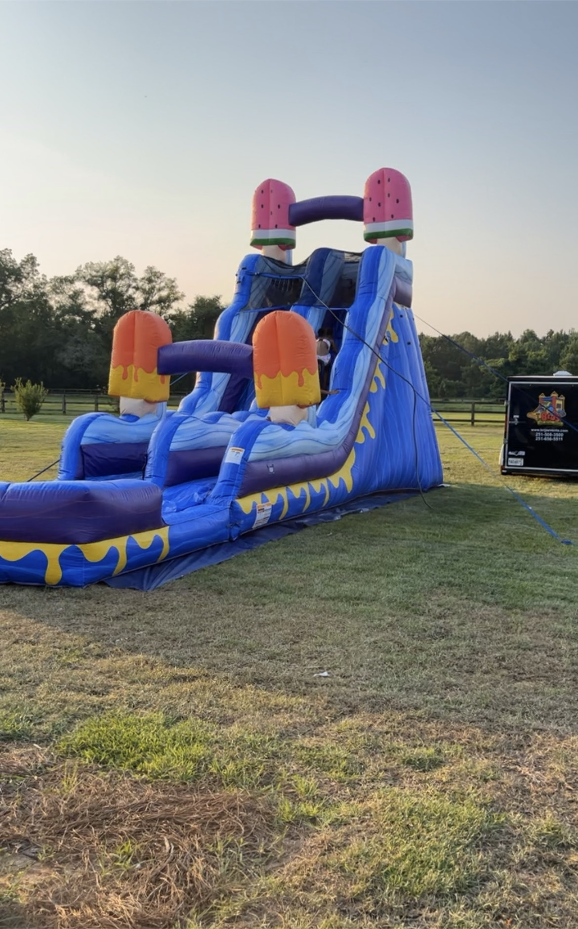 19ft. Pop-Ice Water Slide - Delivery and Setup of Inflatables and party ...