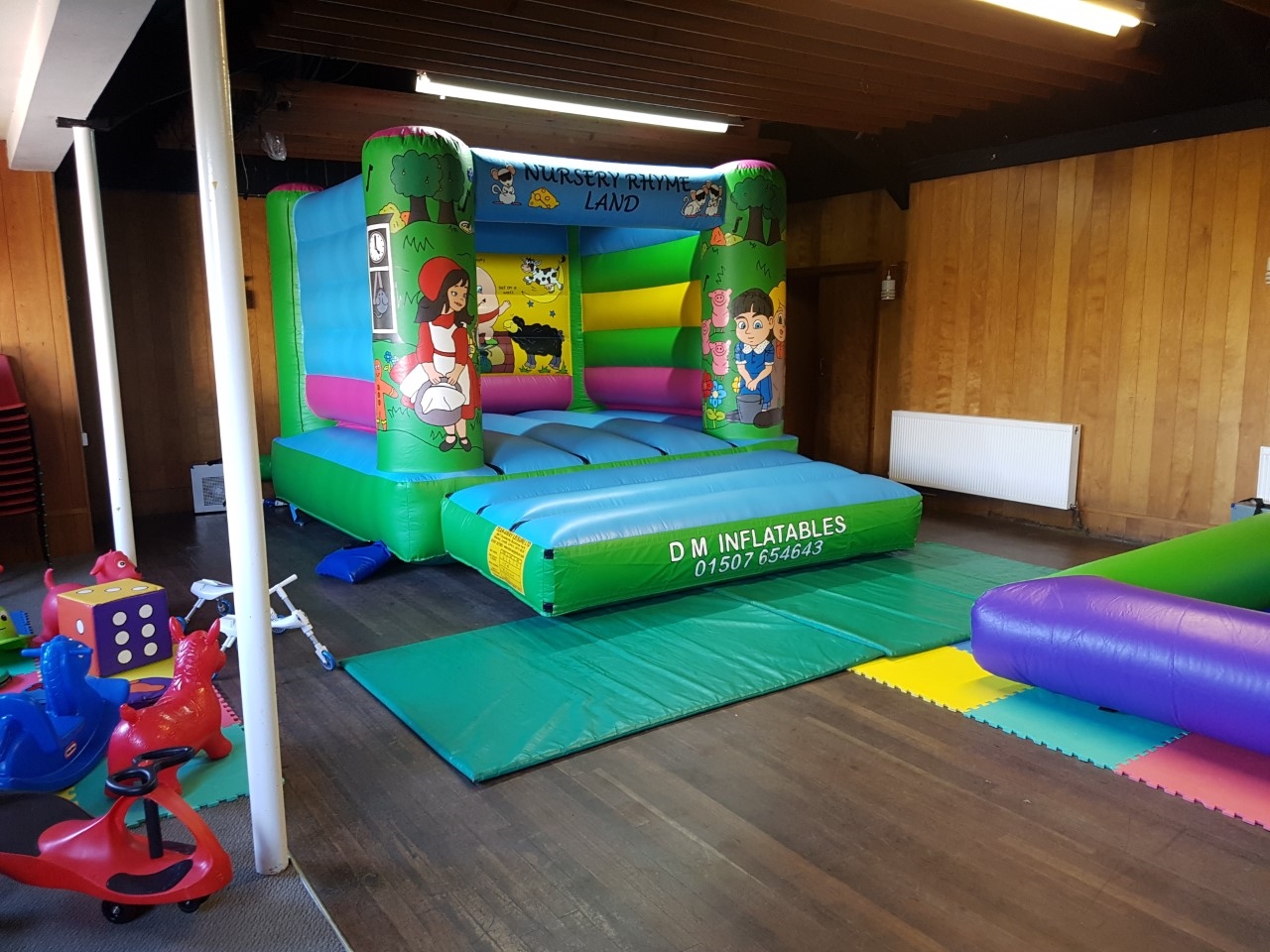 Nursery Rhyme Bouncy Castle - Bouncy Castle Hire in Louth, Horncastle ...