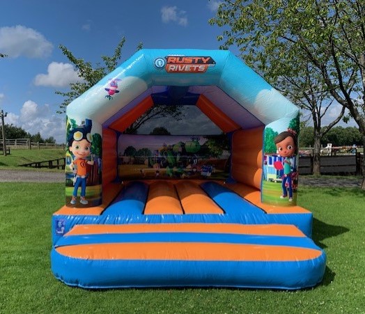 Bouncy Castle Rusty Rivets themed 15ft x 12ft - Bouncy Castle Hire in ...