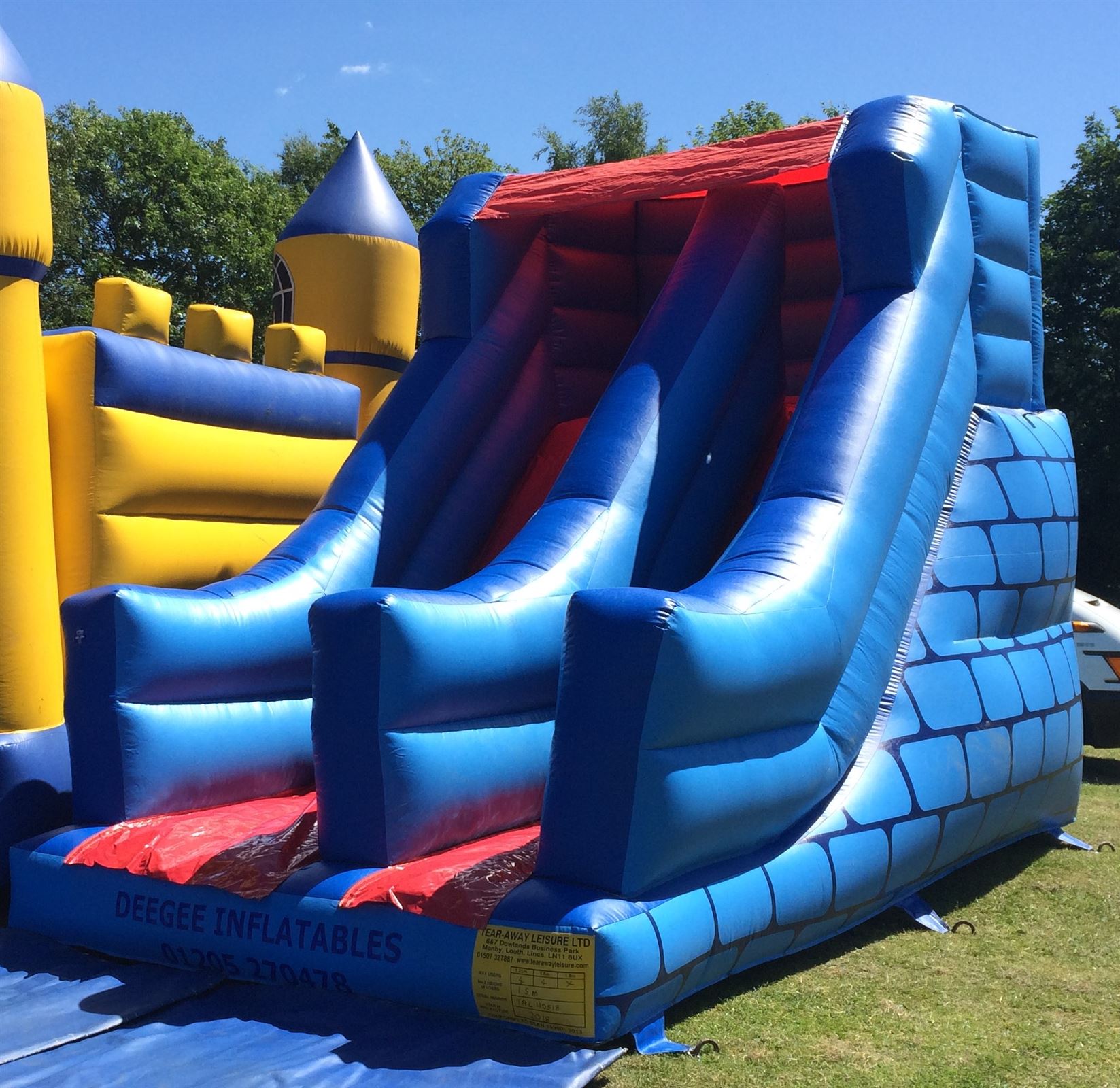 Garden Slide - Bouncy Castle Hire in Boston & Lincolnshire