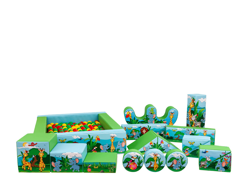 Jungle Soft Play & Ball Pit - Hire in Reading | Kendalls castles