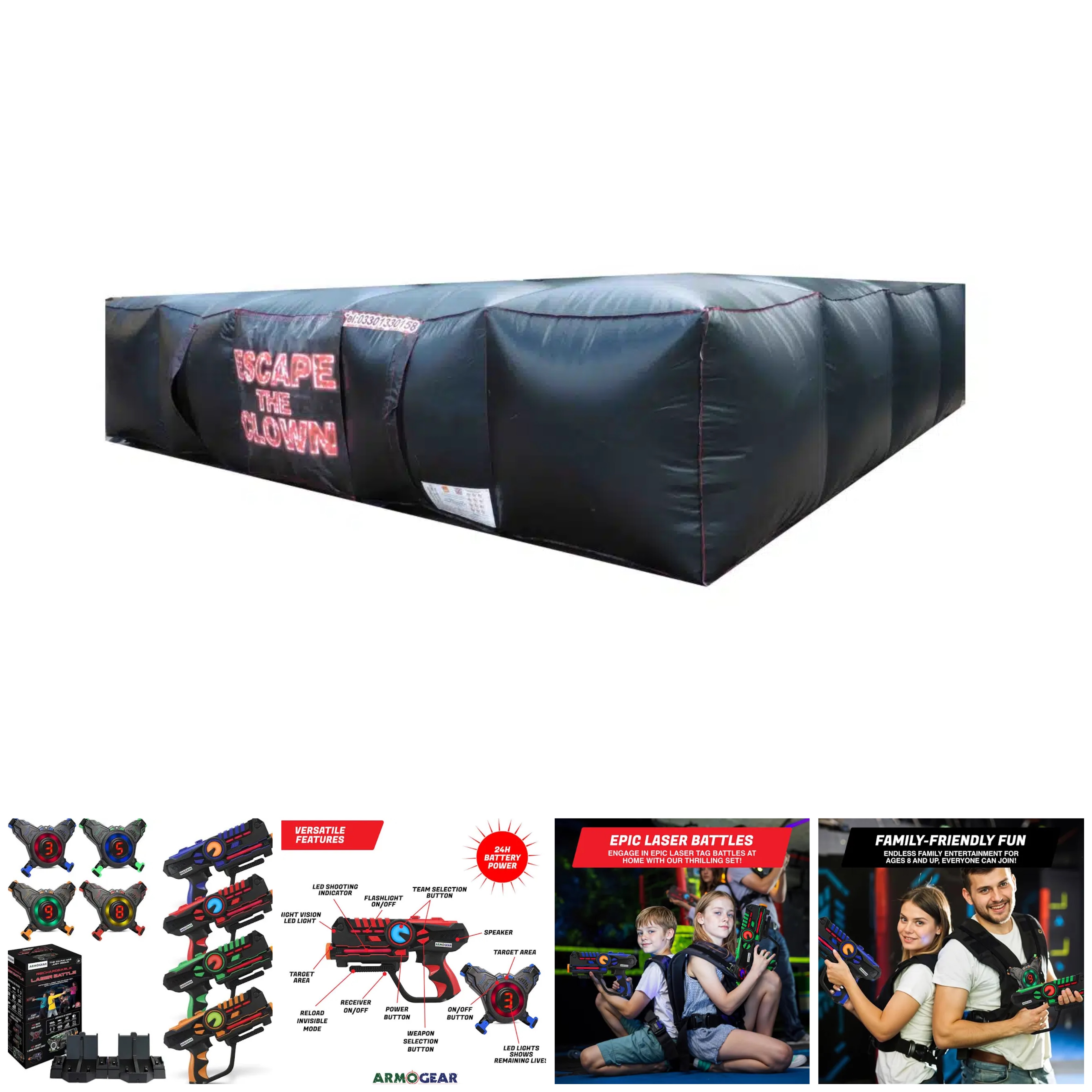 Laser tag hire