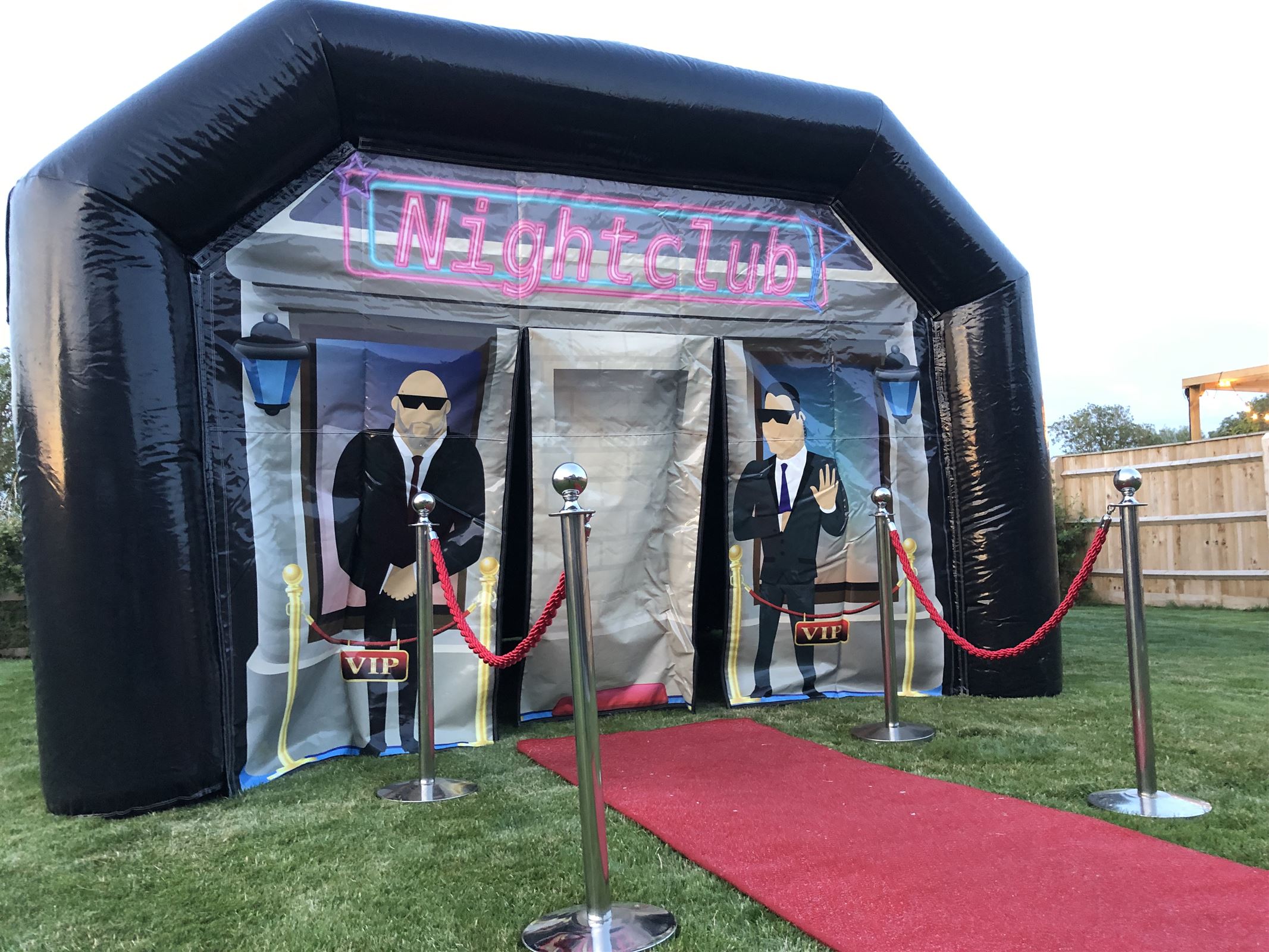 inflatable night club