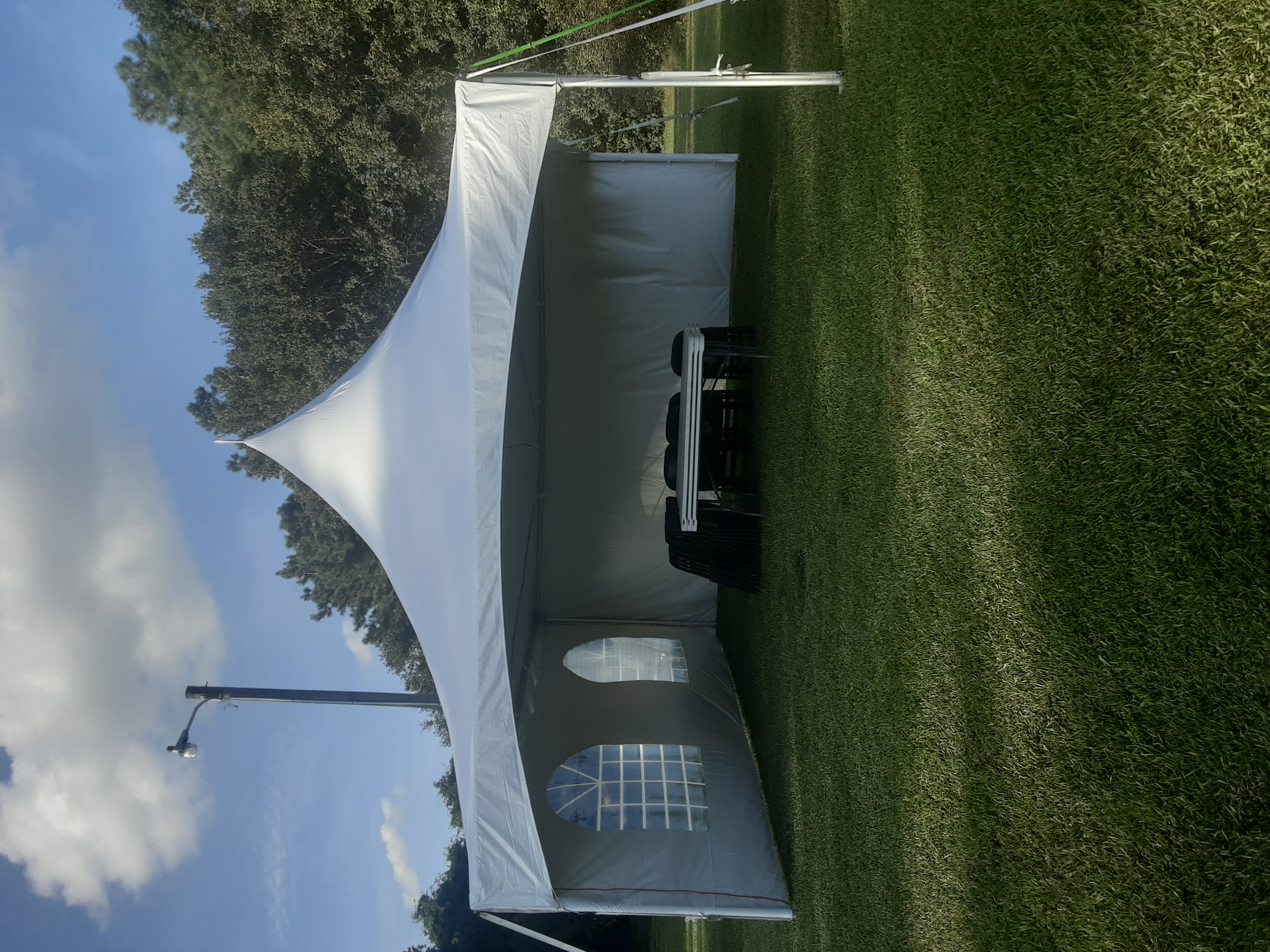 Square Tent 20x20 - Party Rentals in Albertson | 252 Jumper Party Rental