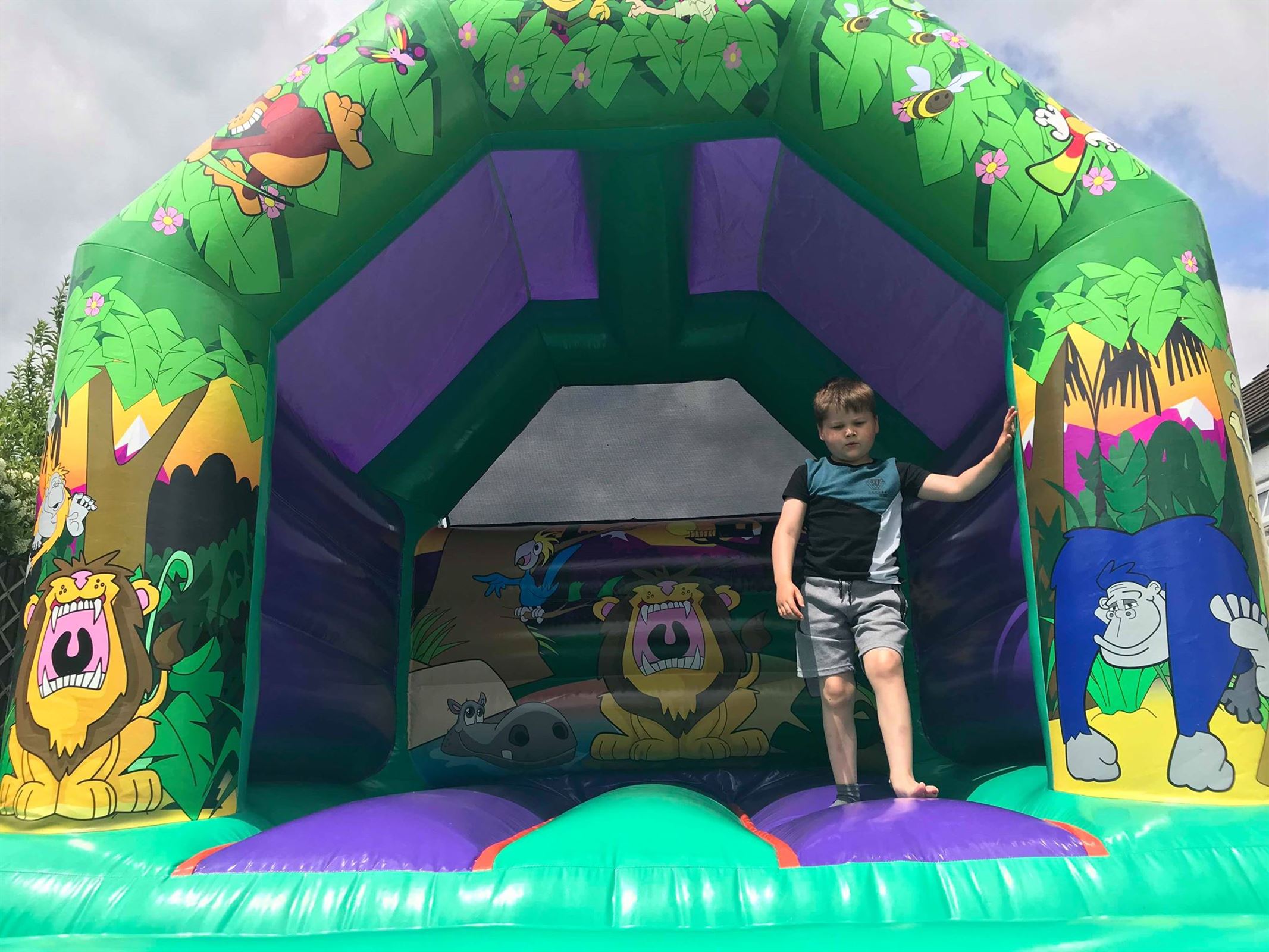 Jungle Bouncy Castle Hire Swanley