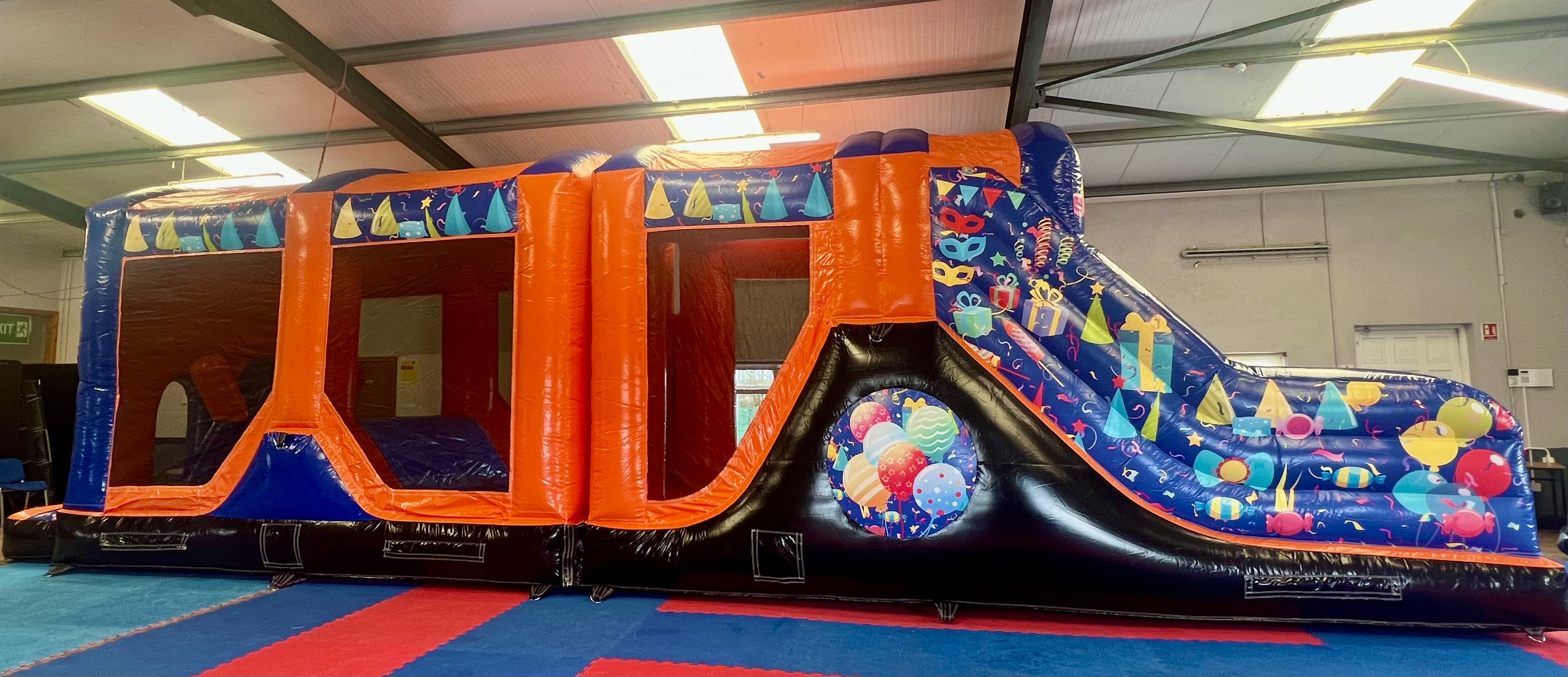40ft Balloon party Obstacle Course - Bouncy Castle Hire in Wexford ...