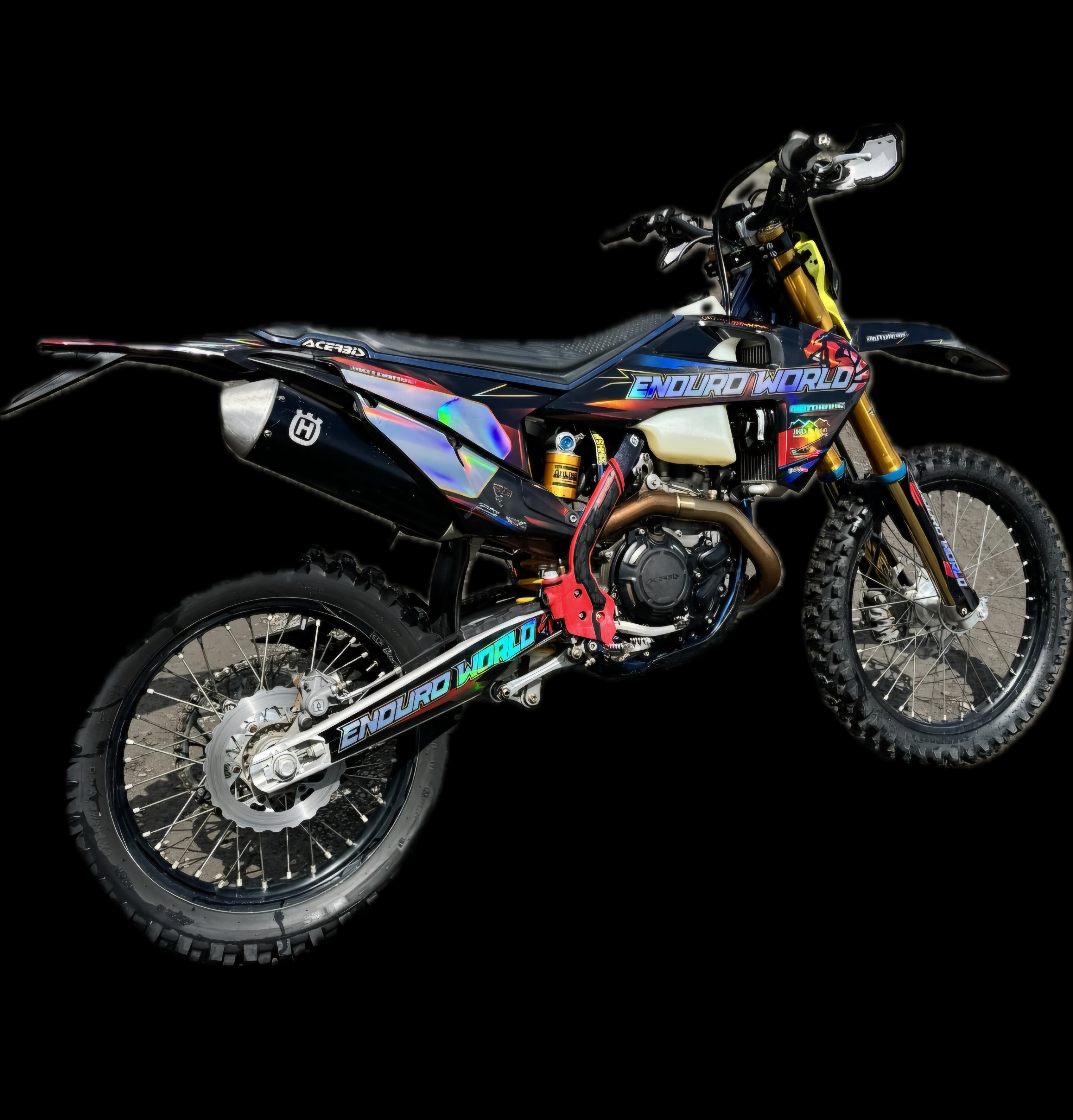 Husqvarna 501 race spec - Practise Day in Alltygrug Road, Ystalyfera ...