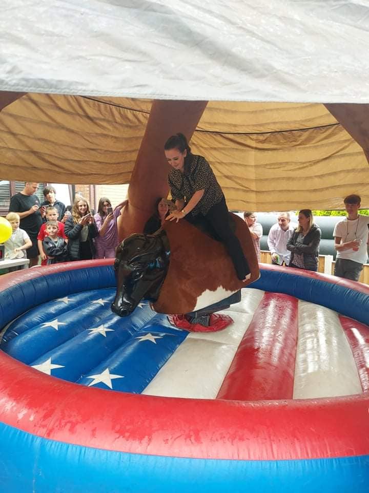 American Mechanical Rodeo bull (2hours) - Hire in Wirral | Package Hire ...