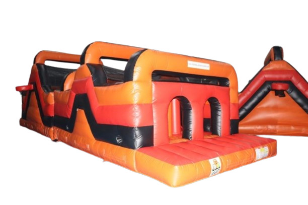 Orange and Black Eliminator obstacle Course - Hire in Co Westmeath ...