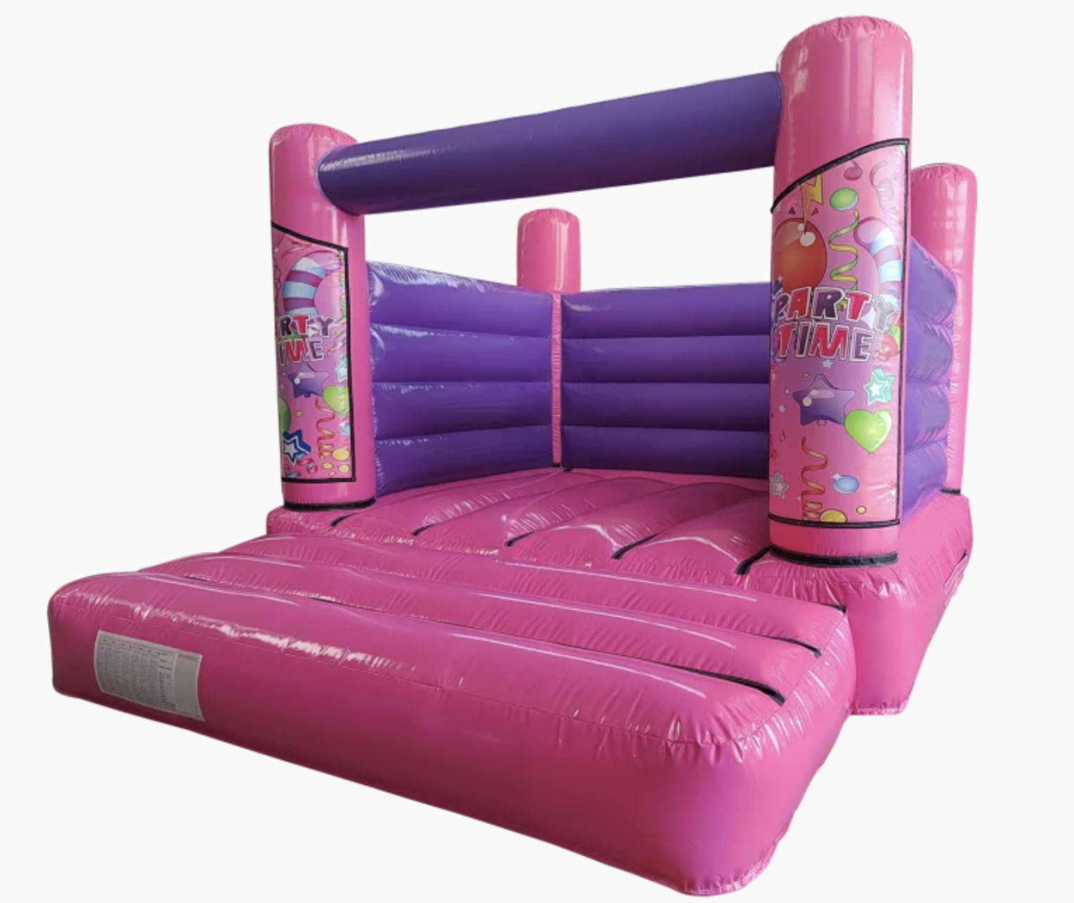 Pink & Purple Castle - Bouncy Castle Hire in Nottinghamshire/Derby