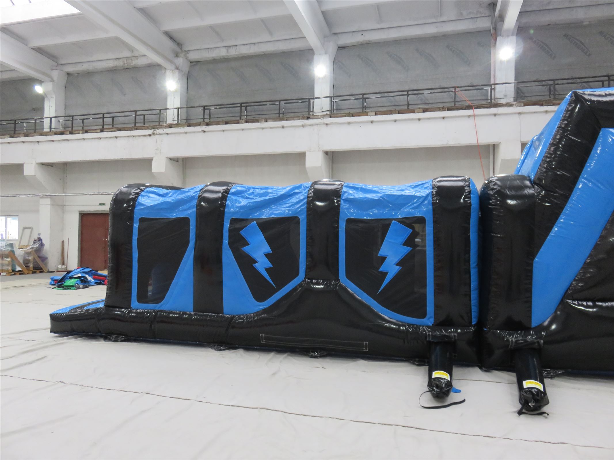 44ft x12ft Lightning Obstacle Course (Disco Ready) - Best Bouncy Castle ...