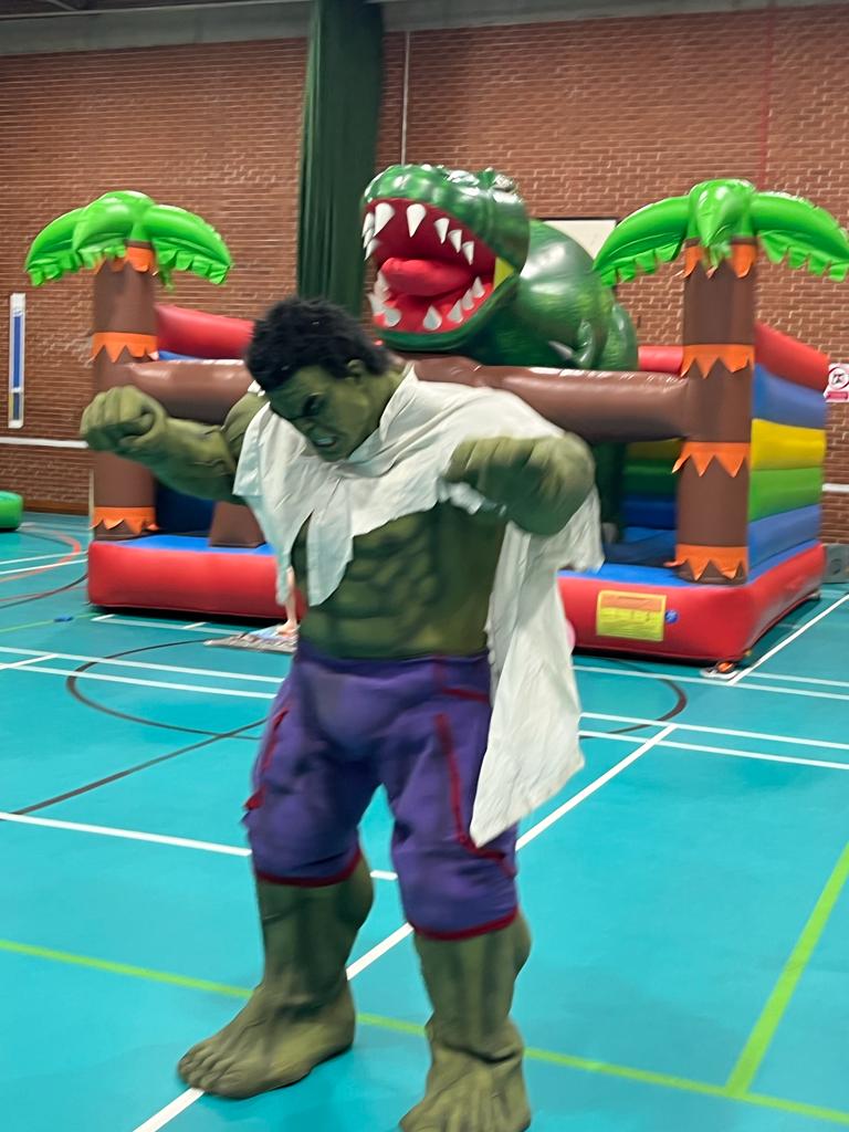 Incredible Hulk - Hire in Wirral | Package Hire Events Wirral