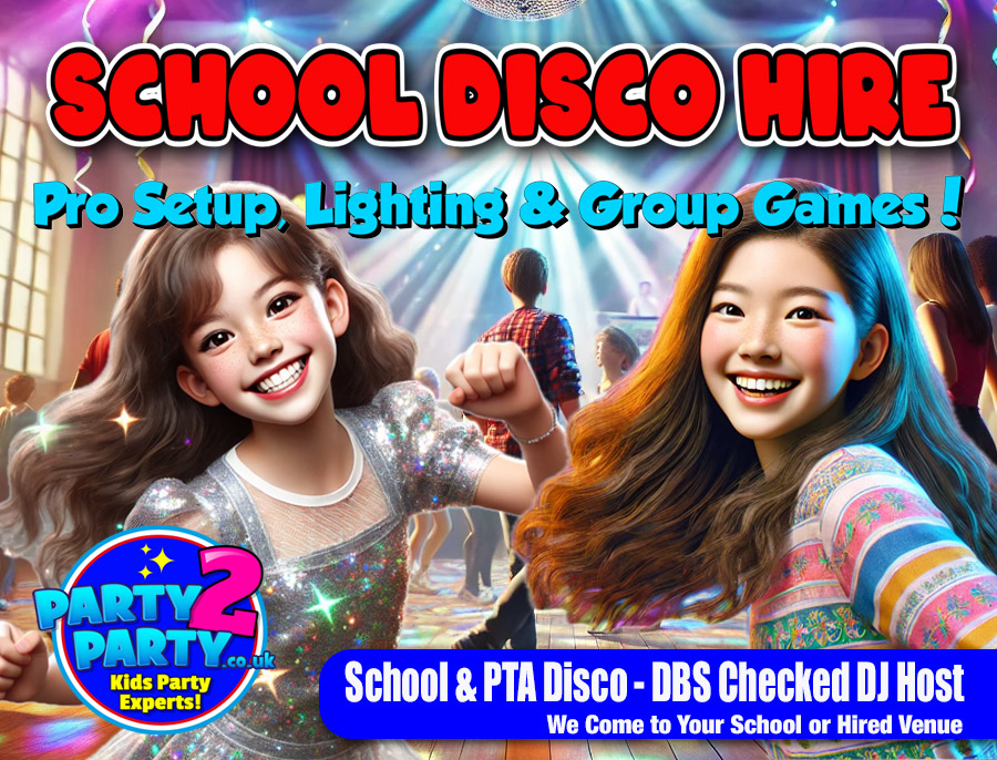 School Disco DJ Hire Nottingham & East Midlands