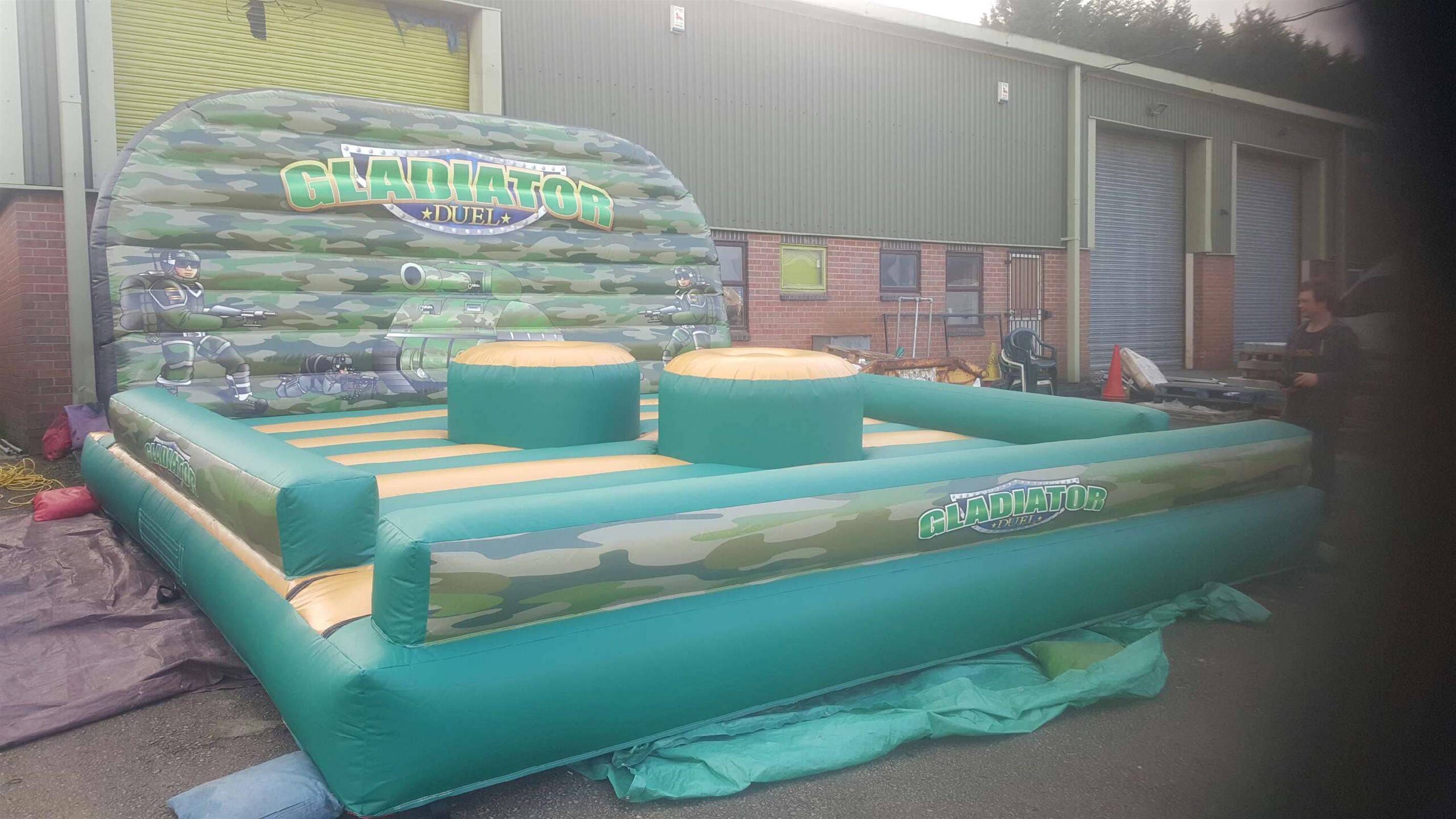 Army gladiator duel/Sticks - Best Bouncy Castles, Adult Bouncy Castle ...