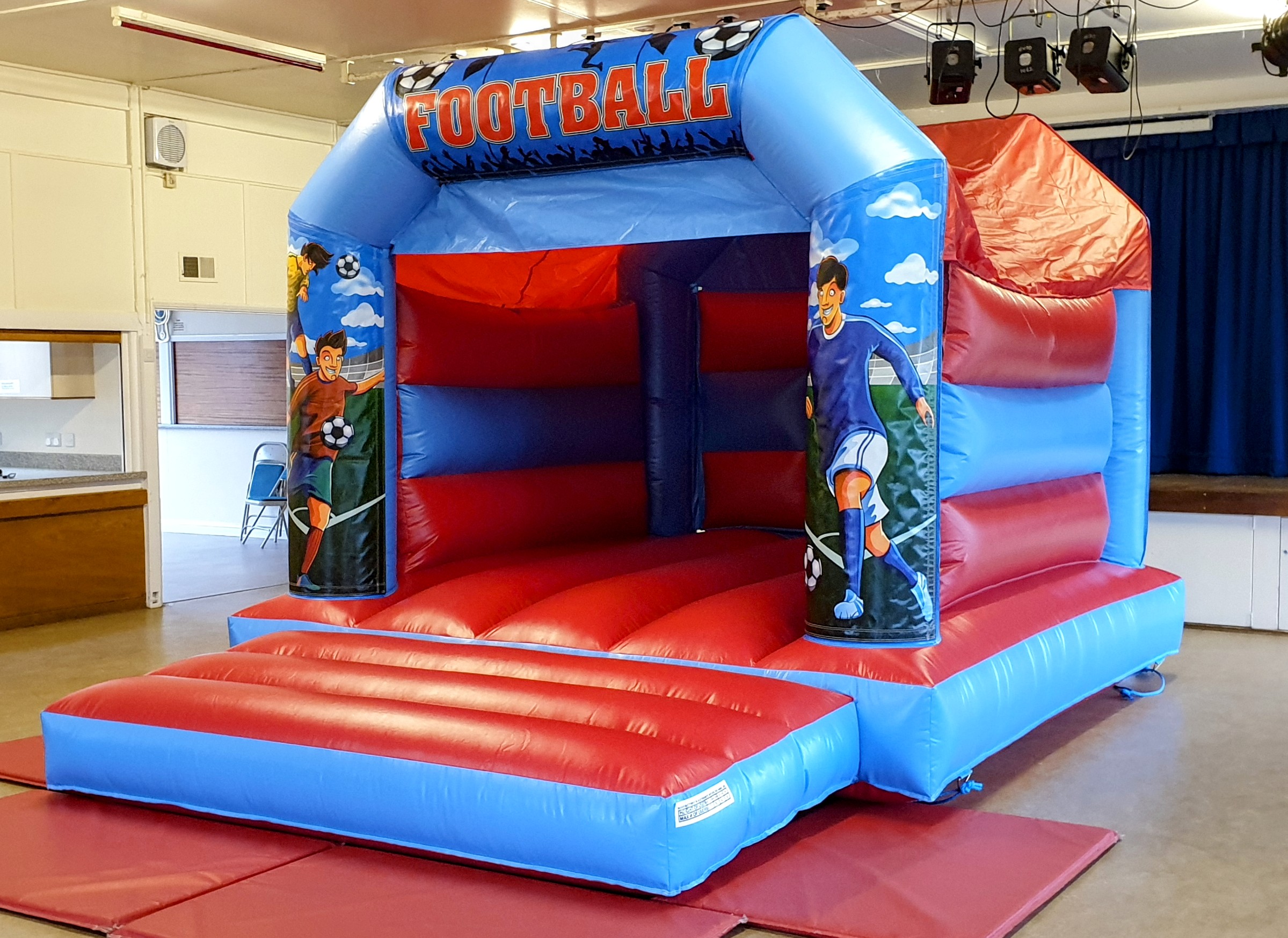 Football Bouncy Castle Hire | Luton | Bedford | Milton Keynes