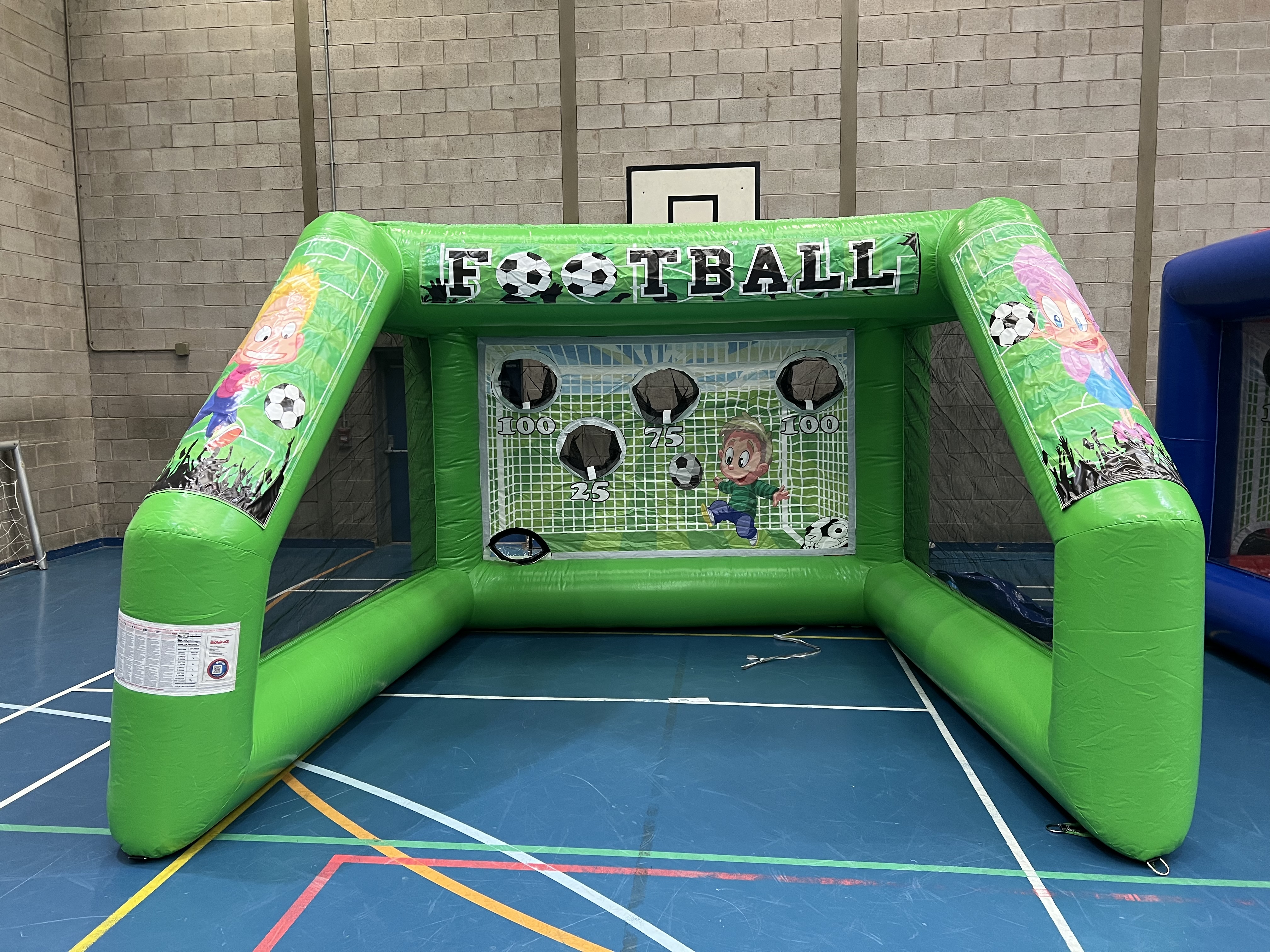 Football bouncy castle hire Walsall, Cannock, Dudley, Wolverhampton