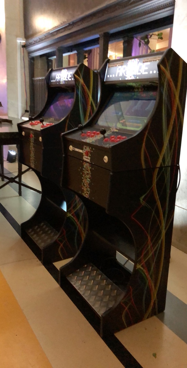 Retro Arcade Machine Hire | Arcade Games Hire | JM Ents Uk
