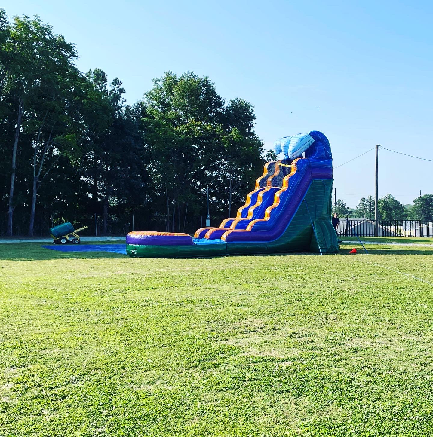 18 FT Tsunami Wave Waterslide - Bounce House and Waterslide Rentals in ...