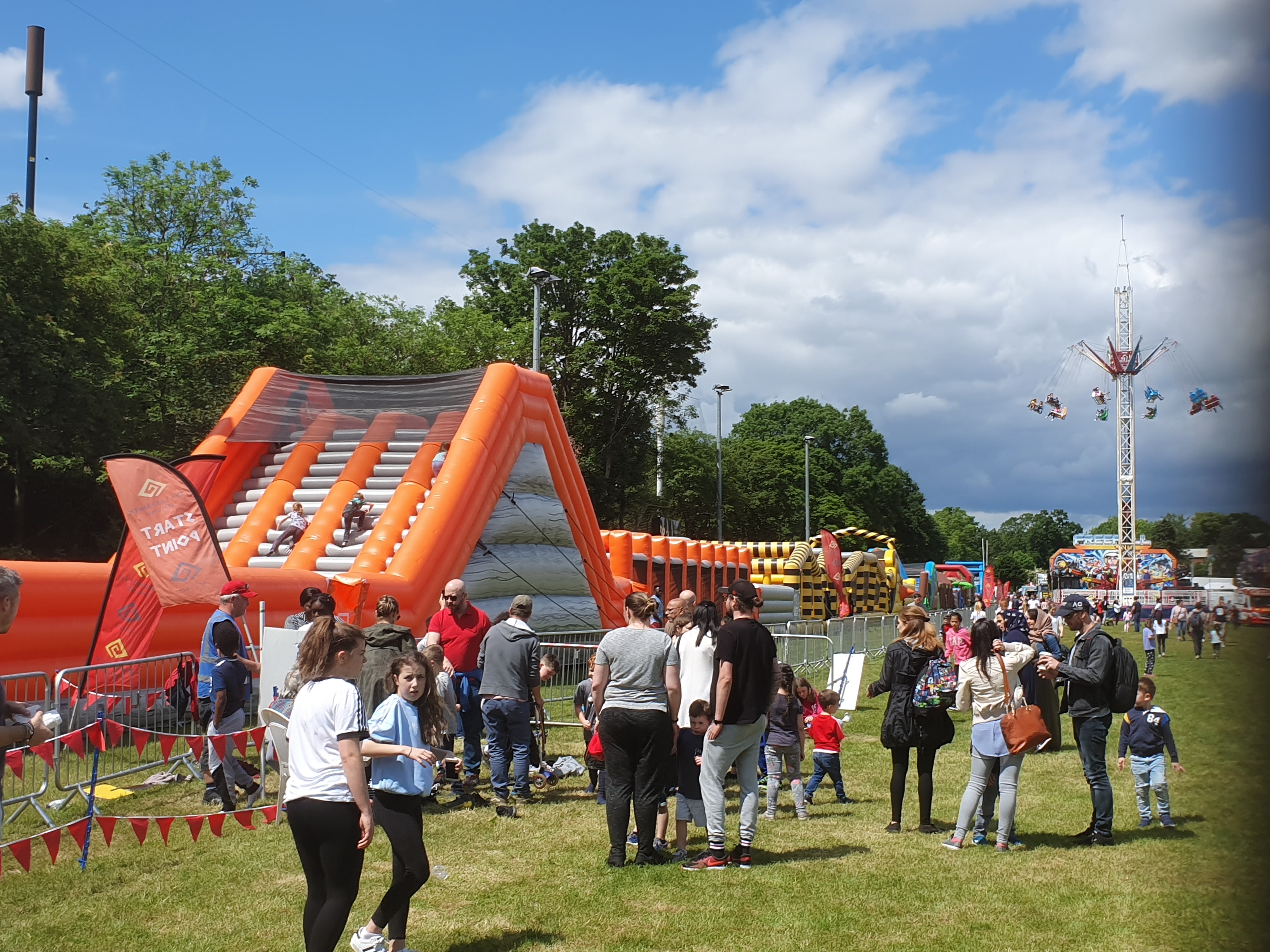 Inflatable Obstacle Course Hire - The Labyrinth Challenge - Hire in UK ...
