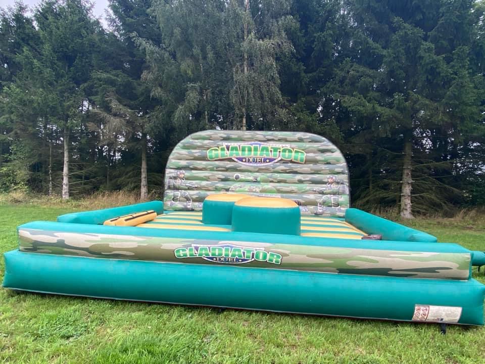 Army gladiator duel/Sticks - Bouncy Castles in West Midlands, Cannock ...