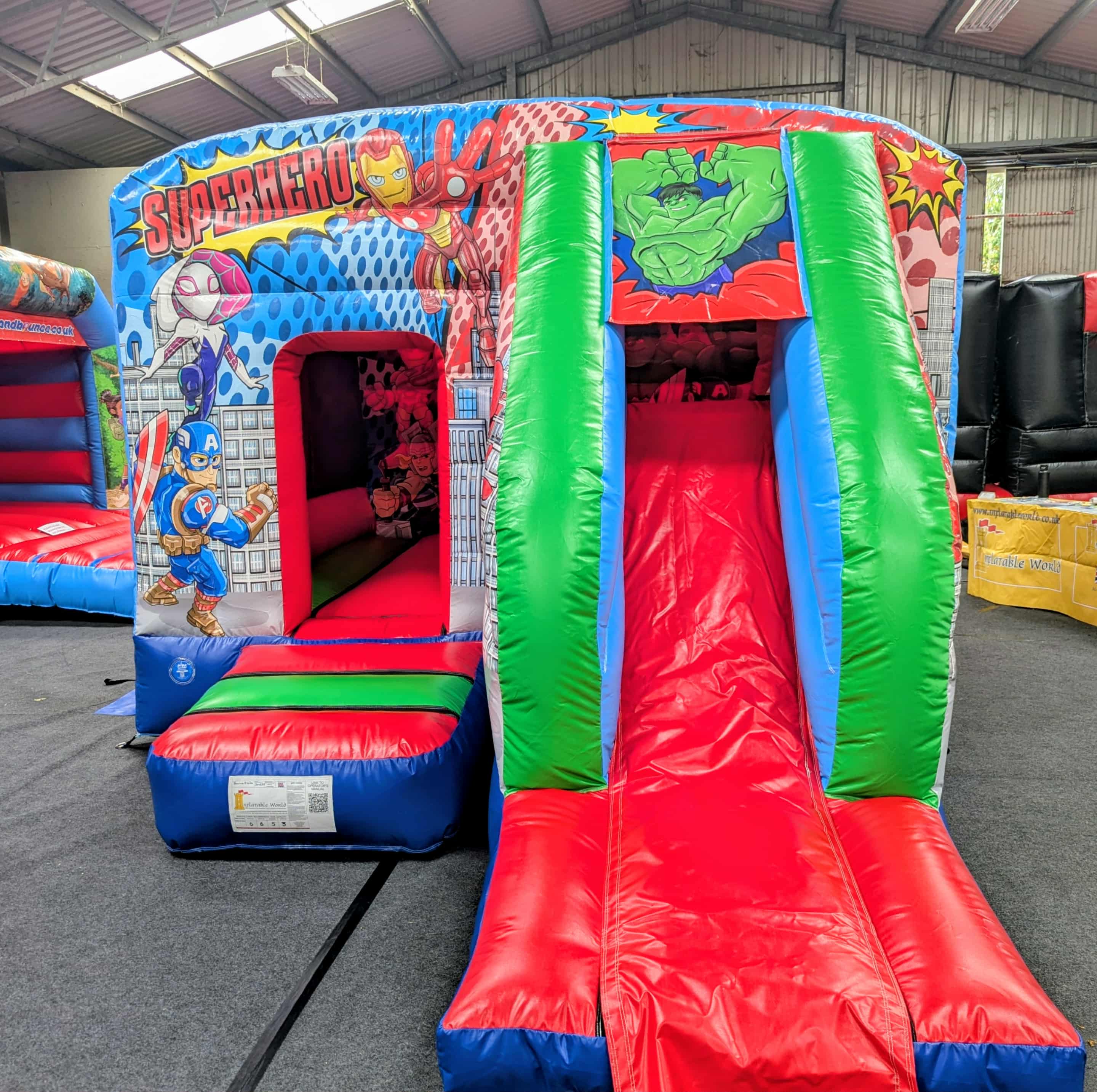 Superhero Bouncy Castles - Bouncy Castle Hire in Milton Keynes, Luton ...