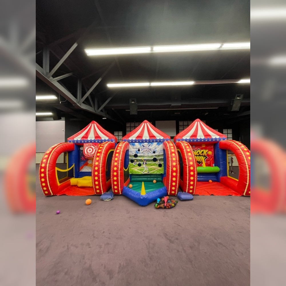 All Star Inflatable Carnival 3-in-1 Games