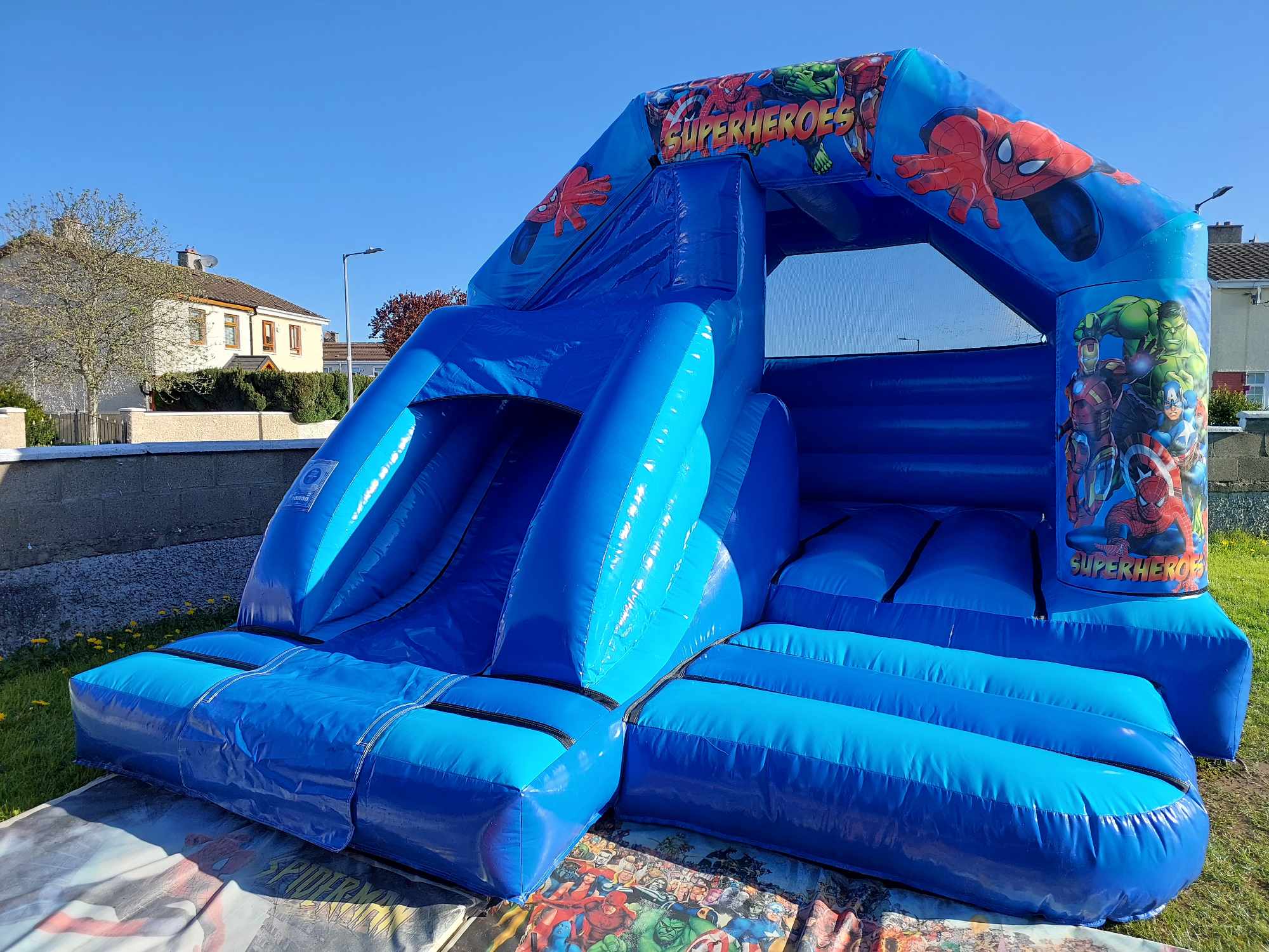 Bouncy Castles with Slide - Bouncy Castle Hire , Food Machines for hire ...