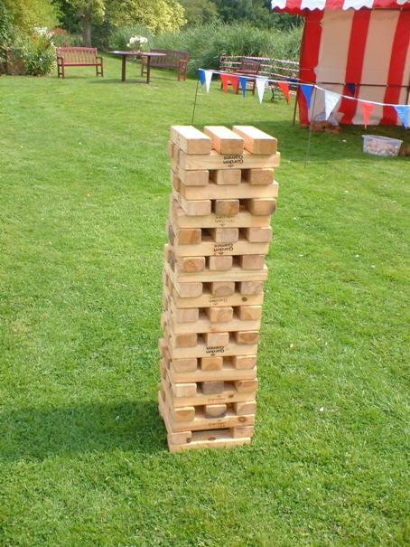 Giant Jenga - Bouncy Castle Hire in West Wiltshire, Frome and Bath ...
