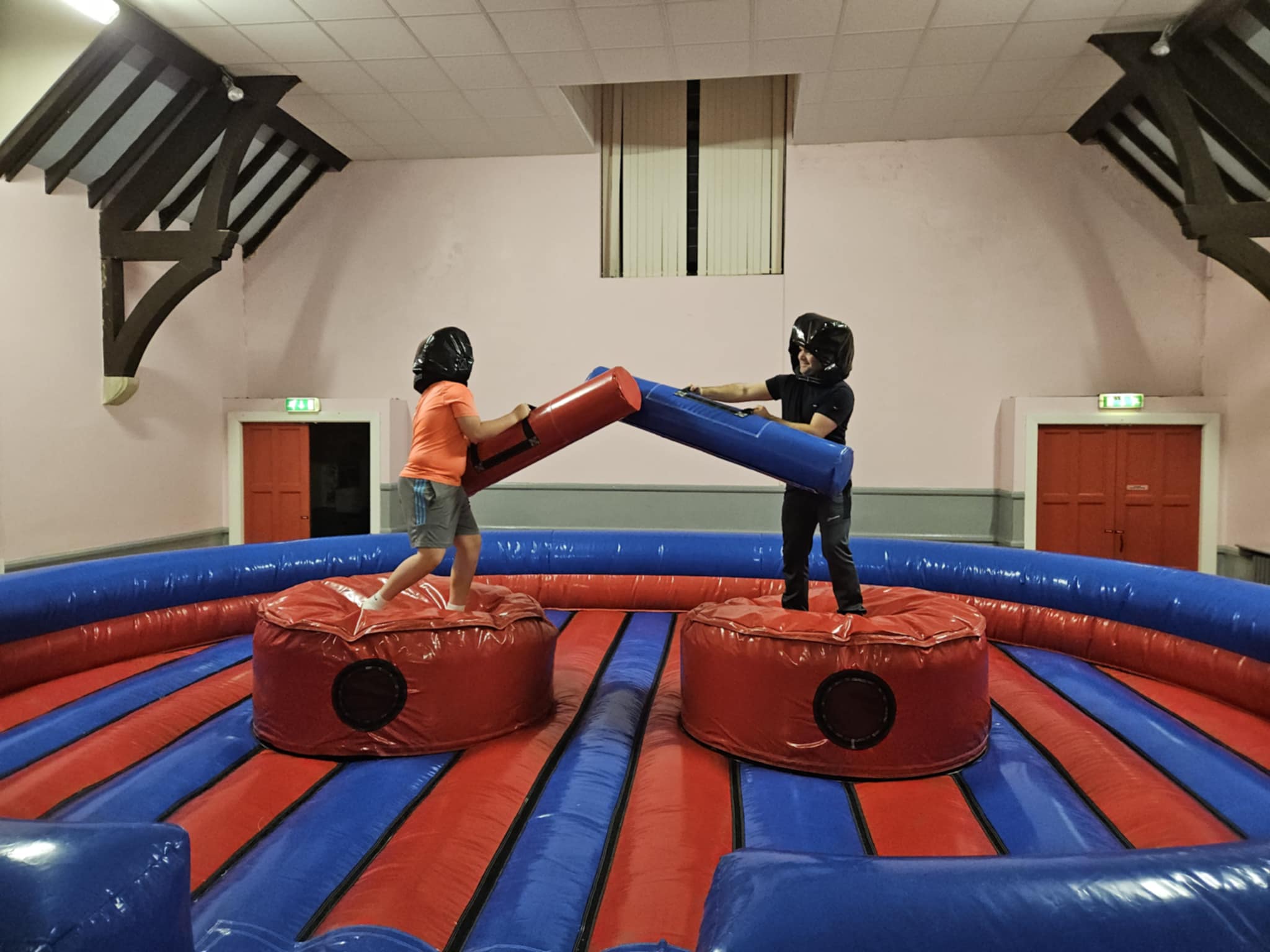 Gladiator Duel - Bouncy Castle Hire in North Yorkshire | Keiras Kastles