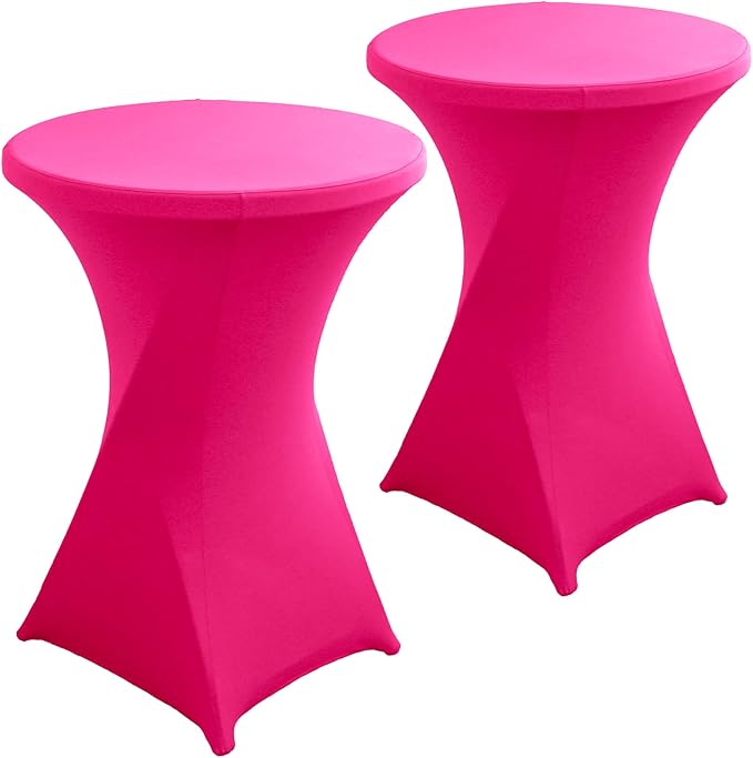 Highboy Cocktail Table w/ Spandex Linen - Game & Event Rental Service ...