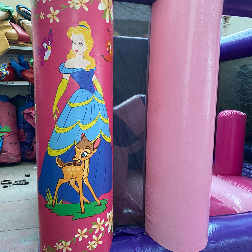 10ft x 13ft Mini Princess Activity Castle *83* - Bouncy Castles Soft ...