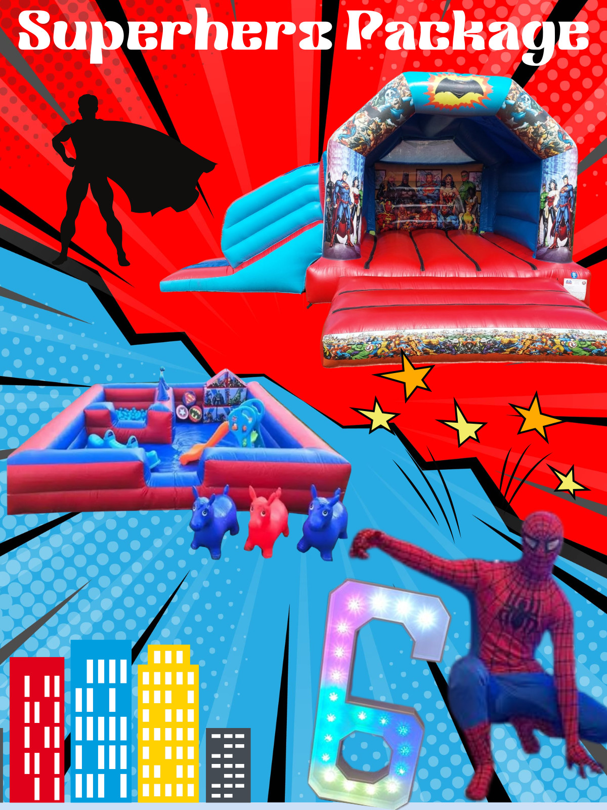 Superhero Package - Entertainment Hire in City Of Glasgow, South ...