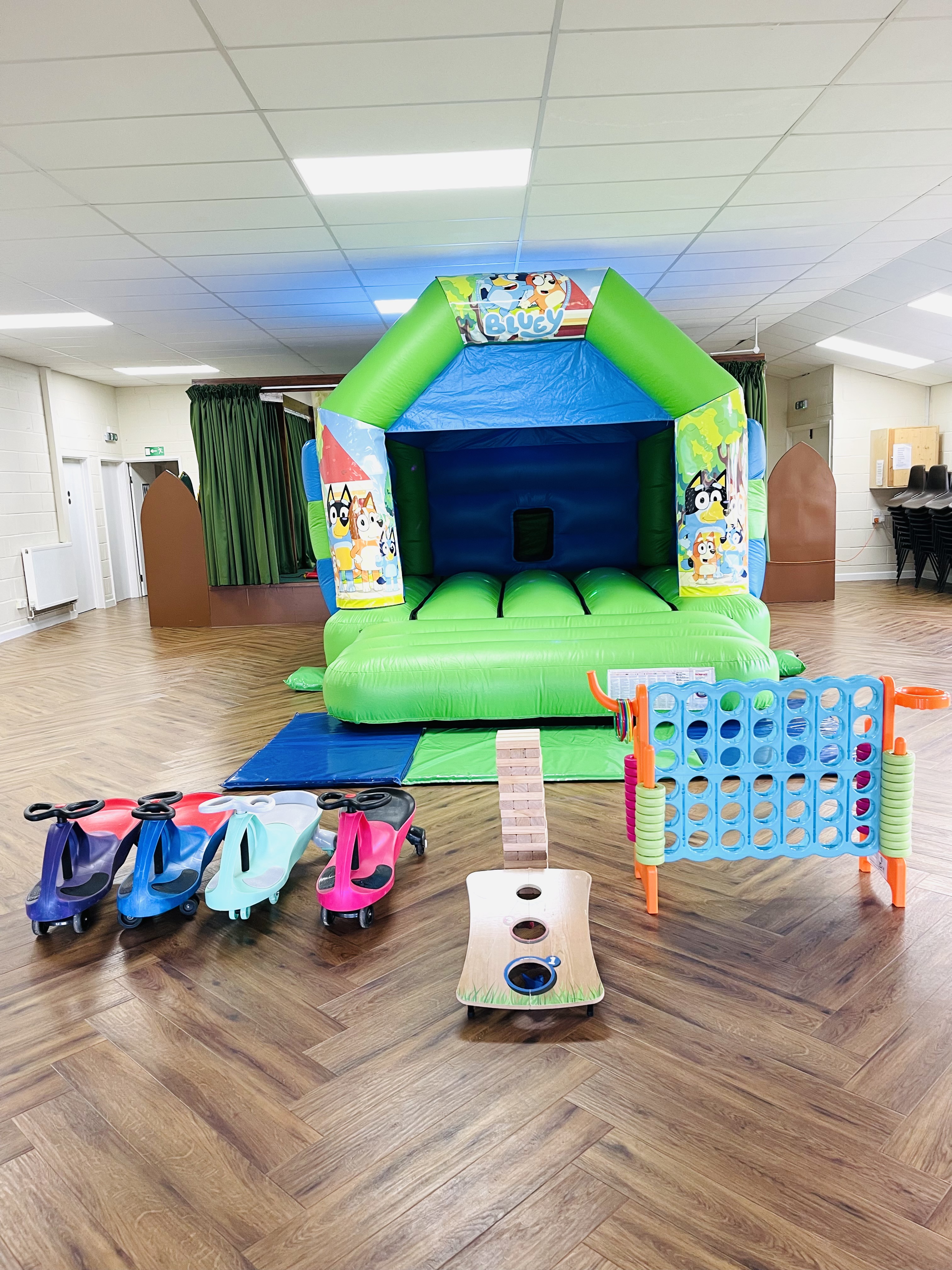 Bluey Castle Package - Hire in Bicester | Bicester Inflatables