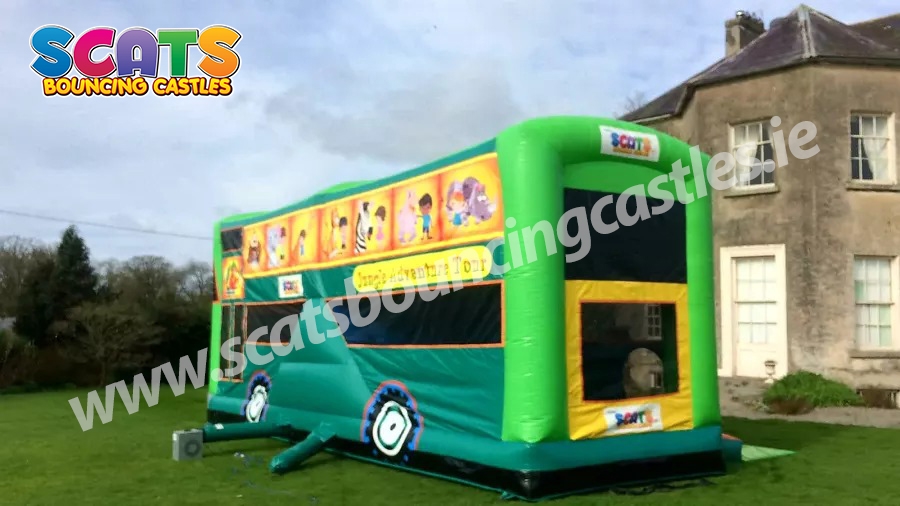 Jungle Adventure Tour Bus | Scats Bouncing Castles
