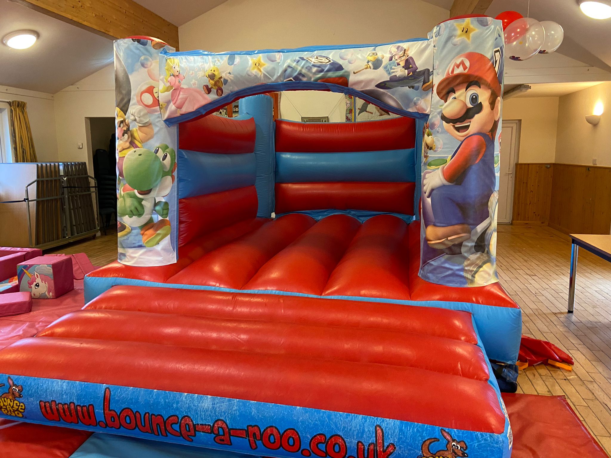 Mario Bouncy Castle 11ft x 15ft - Bouncy Castle Hire in West Wiltshire ...