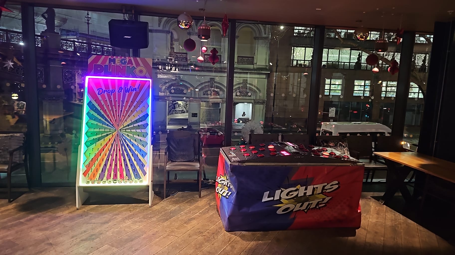 Lights Out electronic games hire - Rodeo Bull Hire in Essex, London ...