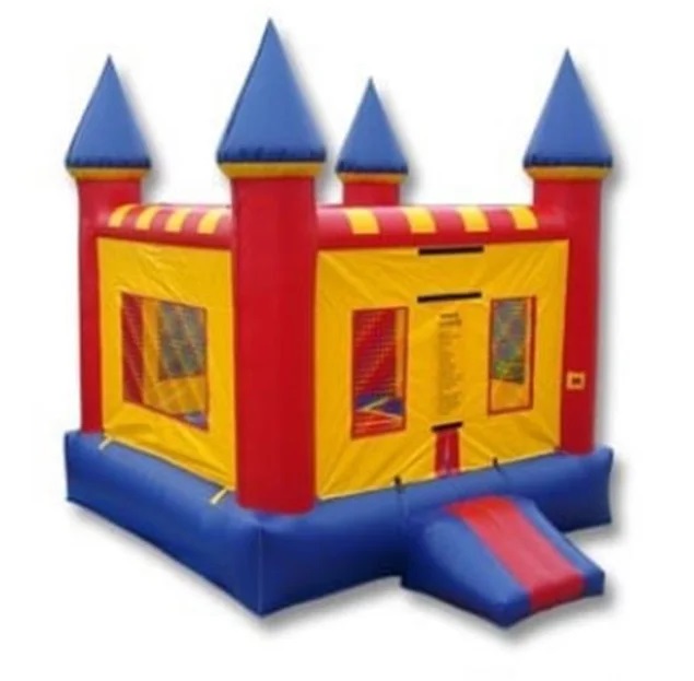 13 x 13 Multi Colored Castle - Hire in IL | Airtime Inflatables Inc.